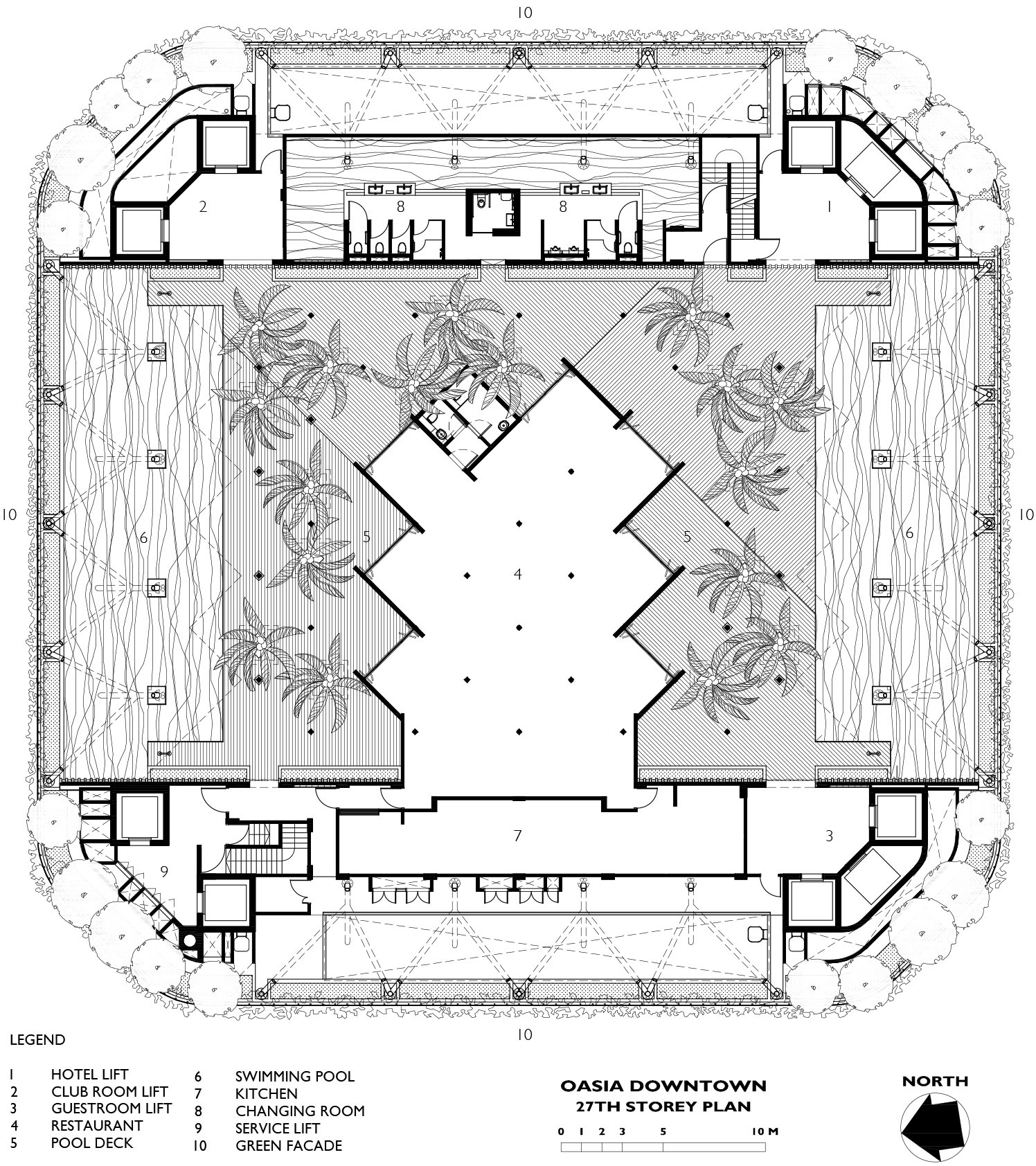 Oasia Hotel Downtown, Singapore / WOHA - 谷德设计网