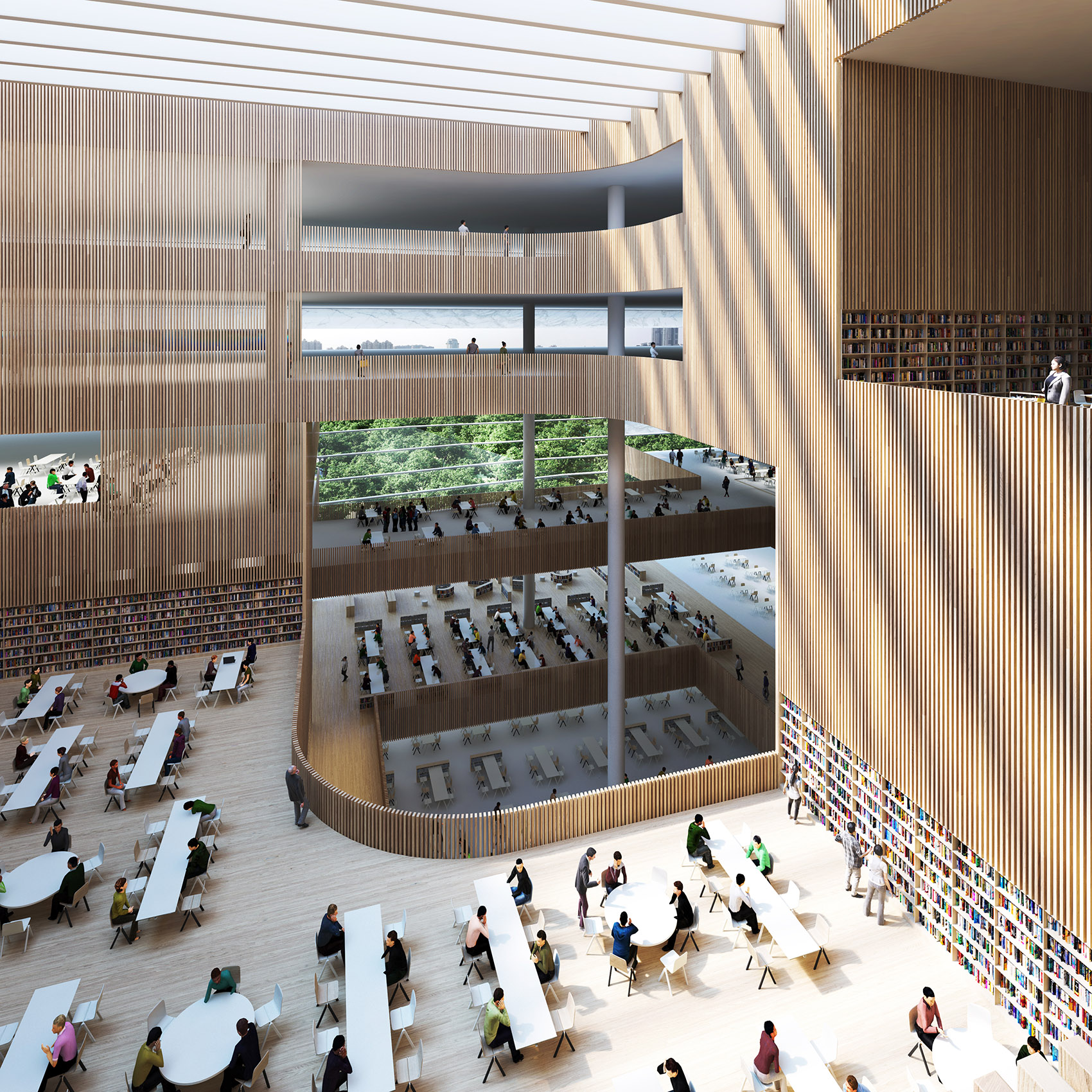 SHL wins International competition to design the new Shanghai Library ...