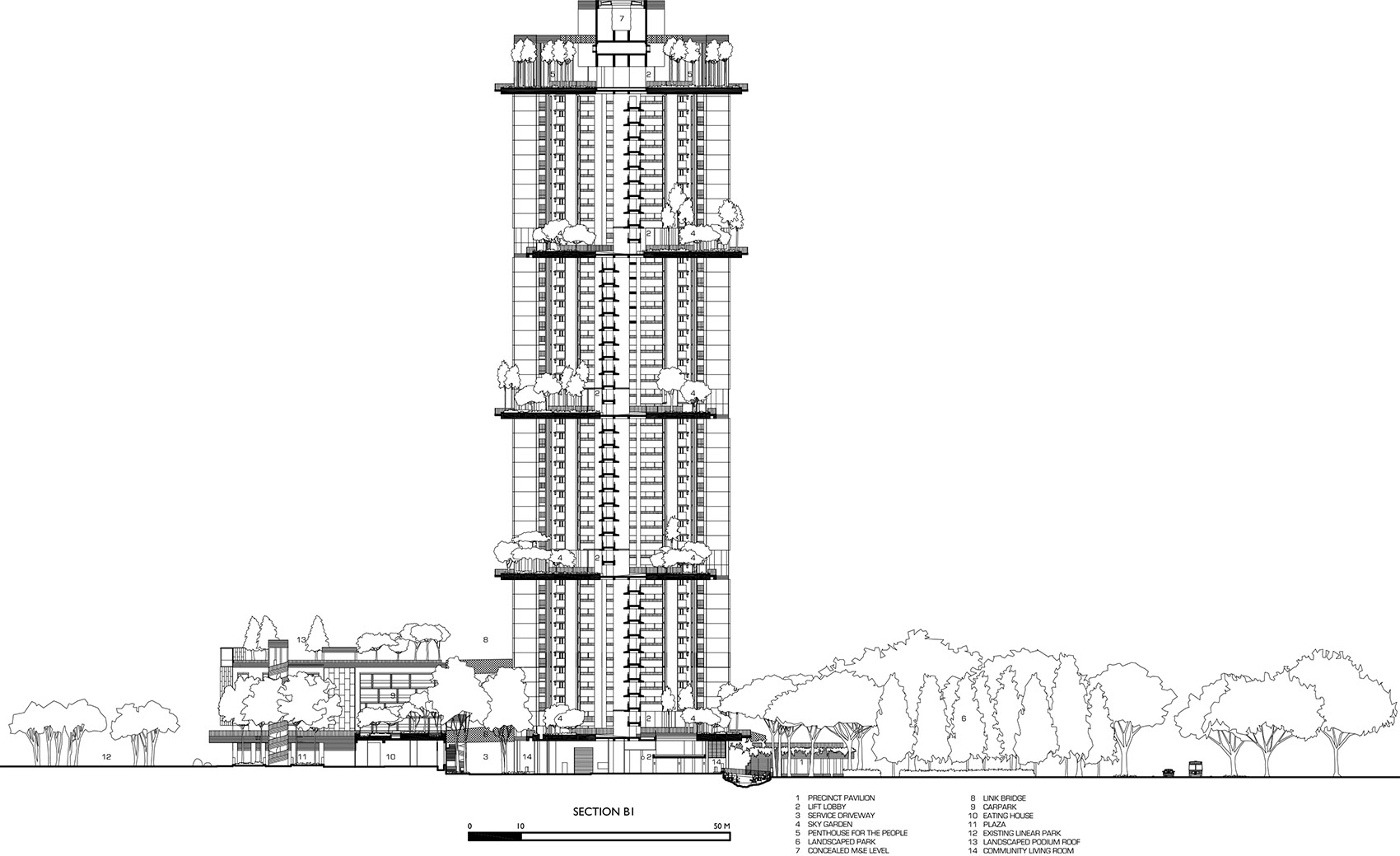 Skyville at Dawson, Singapore by WOHA - 谷德设计网
