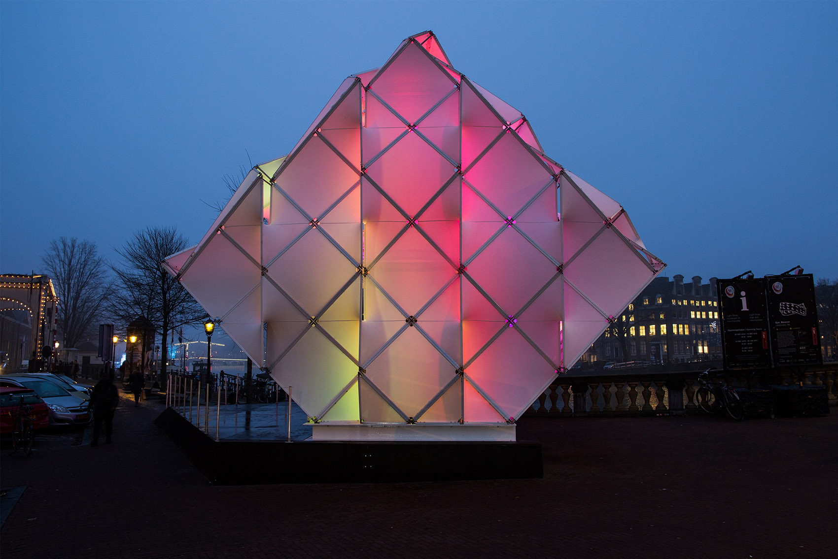 Eye_Beacon Pavilion for the Amsterdam Light Festival by UNStudio and ...