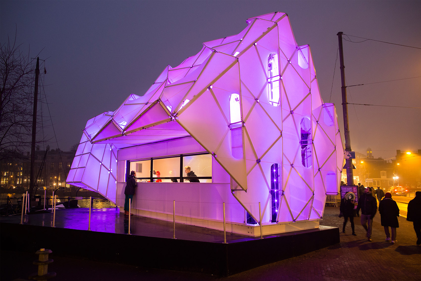 Eye_Beacon Pavilion for the Amsterdam Light Festival by UNStudio and ...