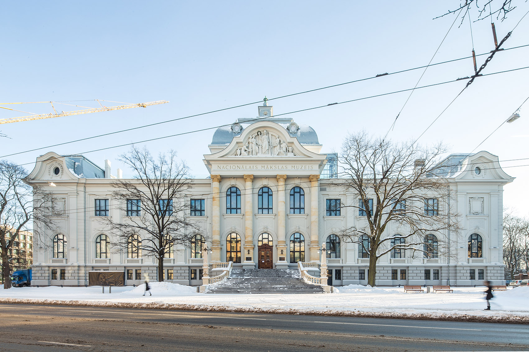 Renovation of the Latvian National Museum of Art in Riga by ...