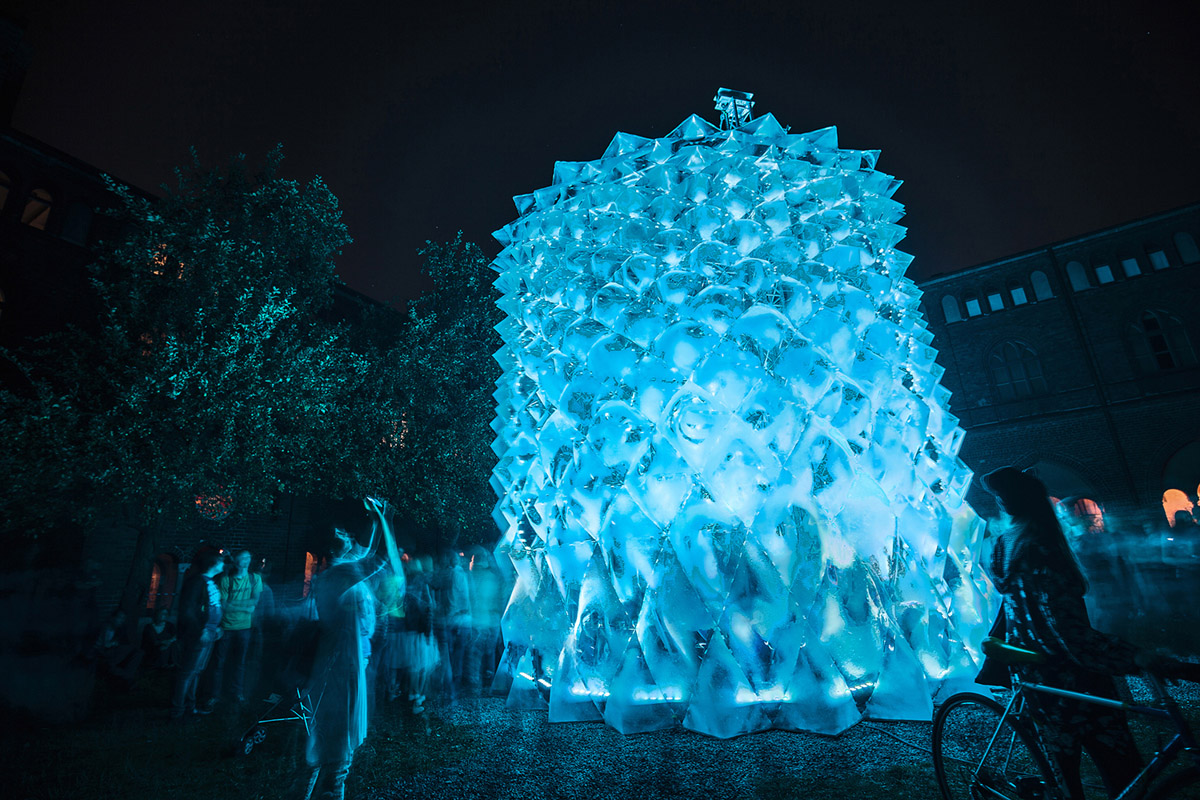 Parametric Glacier Pavilion by Didzis Jaunzems Architecture - 谷德设计网