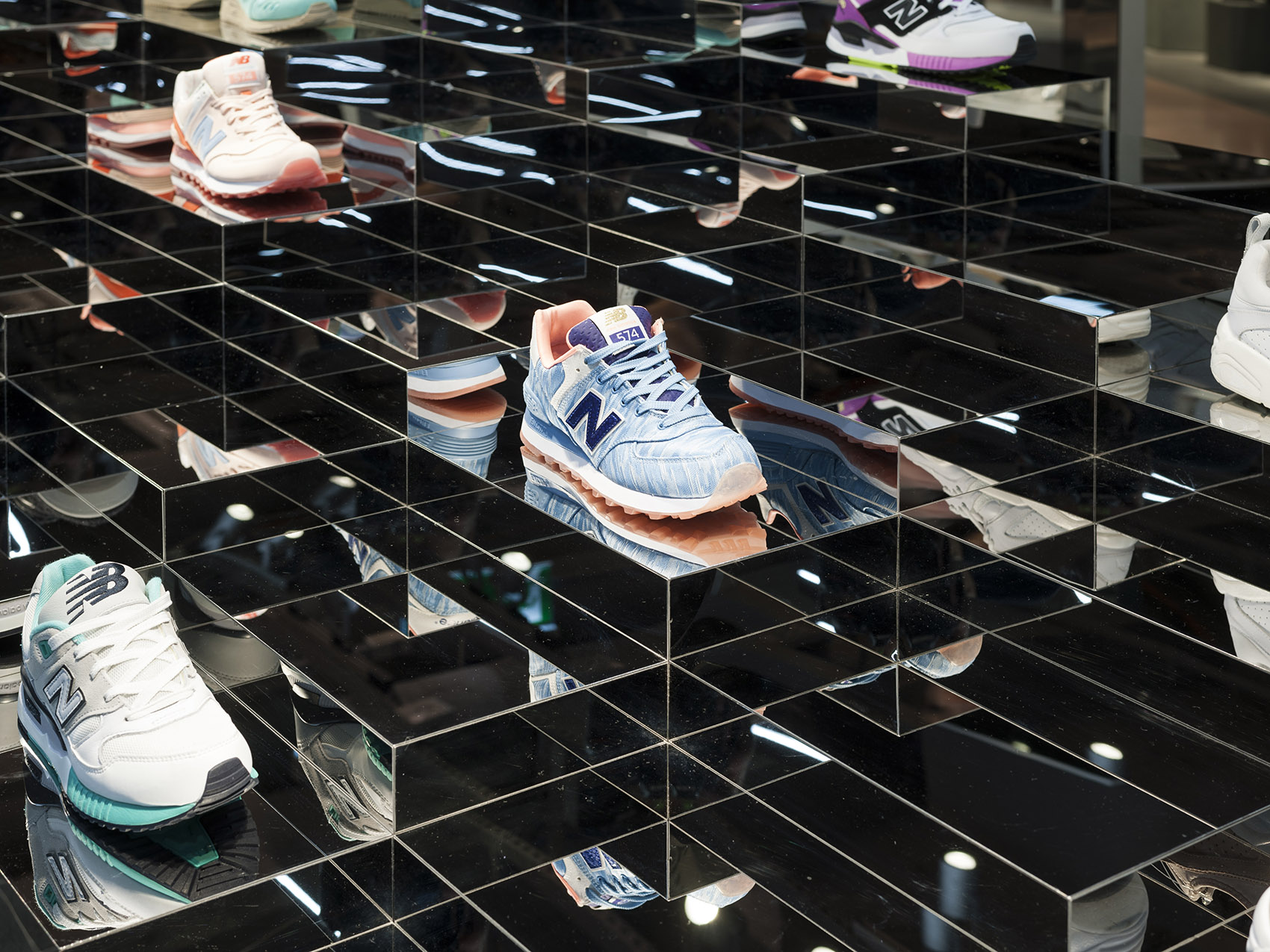 Basement floor design for Oberpollinger Department Store in Munich by ...