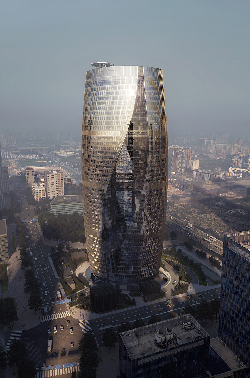 Leeza Soho, Beijing by Zaha Hadid Architects - 谷德设计网