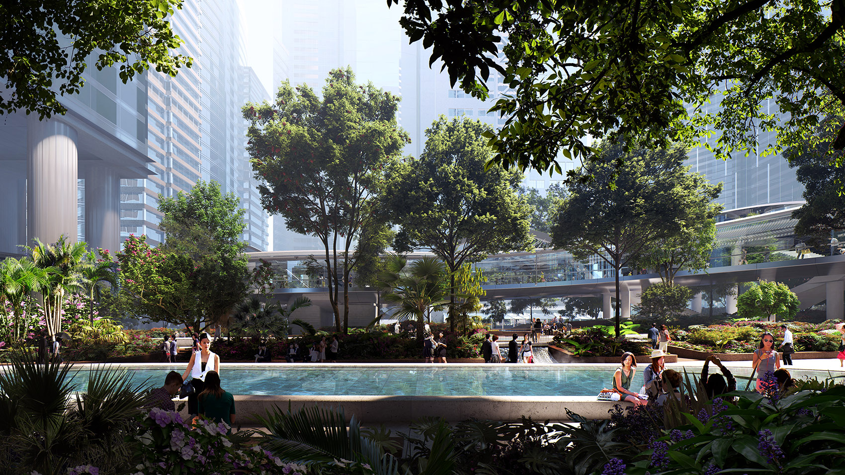 Taikoo Place Landscape Design, Hong Kong by Gustafson Porter + Bowman ...