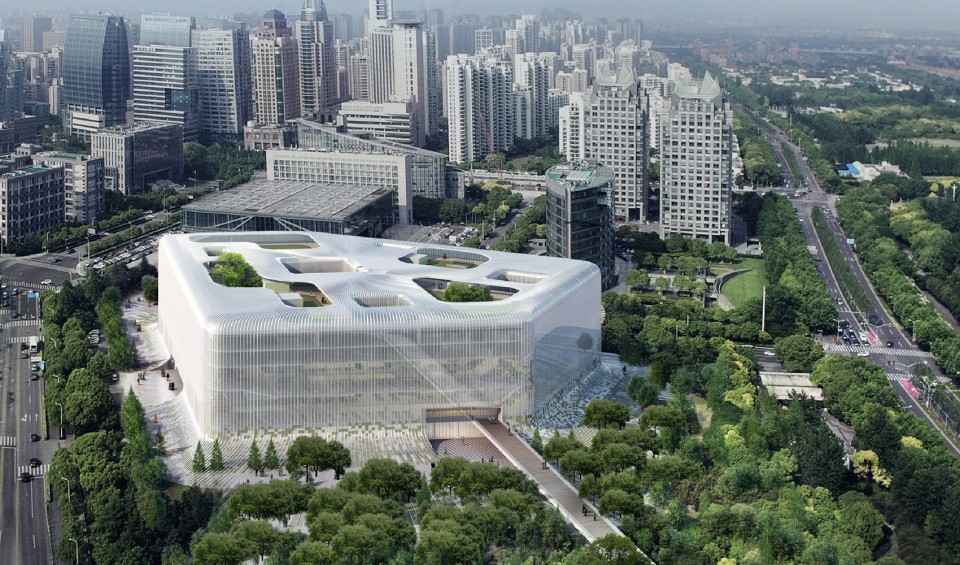 Nature Based System – Shanghai Library Pudong Branch by Atelier L+ - 谷德设计网