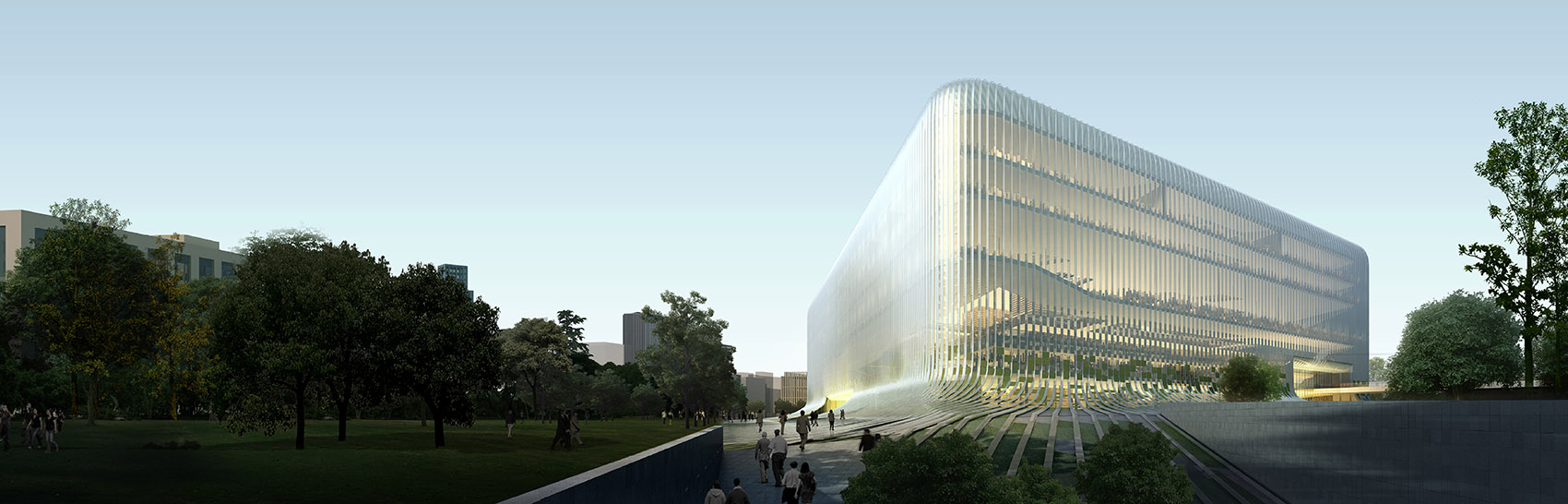 Nature Based System – Shanghai Library Pudong Branch by Atelier L+ - 谷德设计网