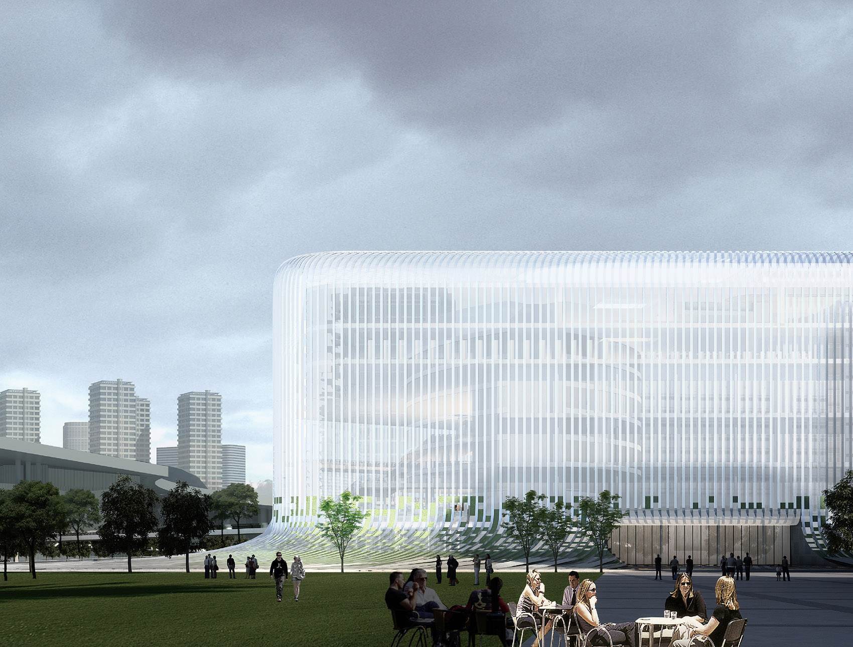 Nature Based System – Shanghai Library Pudong Branch by Atelier L+ - 谷德设计网