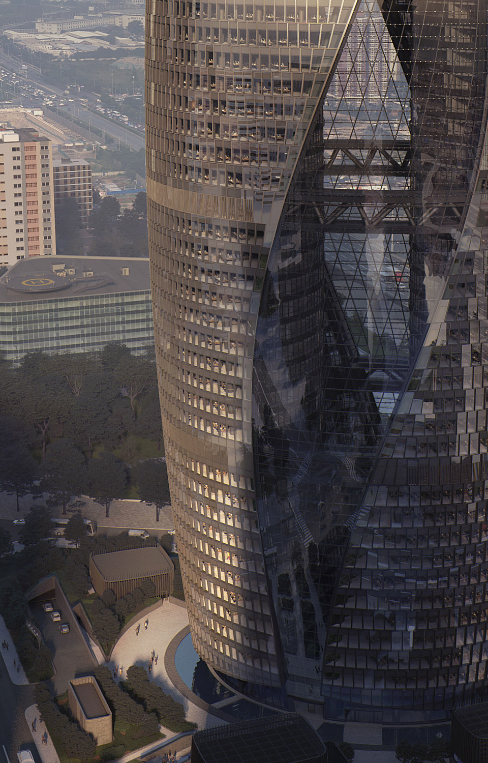Leeza Soho, Beijing by Zaha Hadid Architects - 谷德设计网