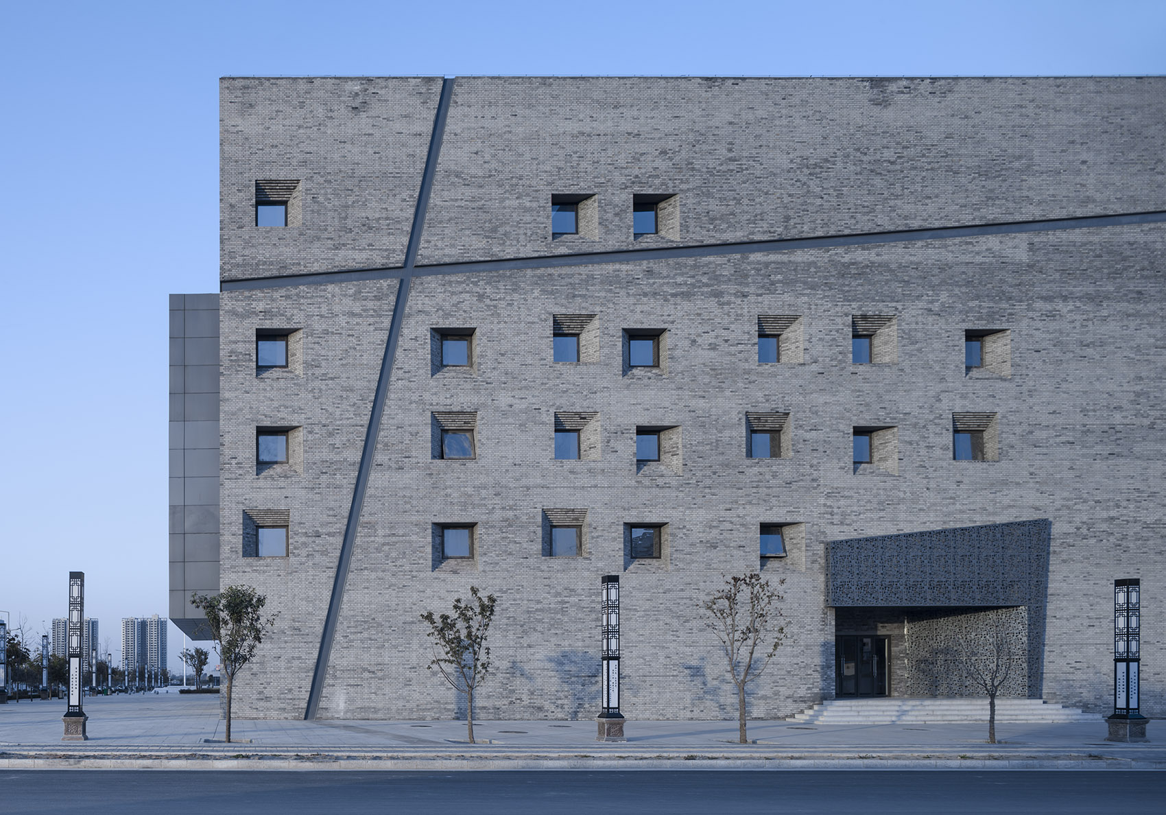 Weinan Culture and Art Center, China by Architectual Design and ...