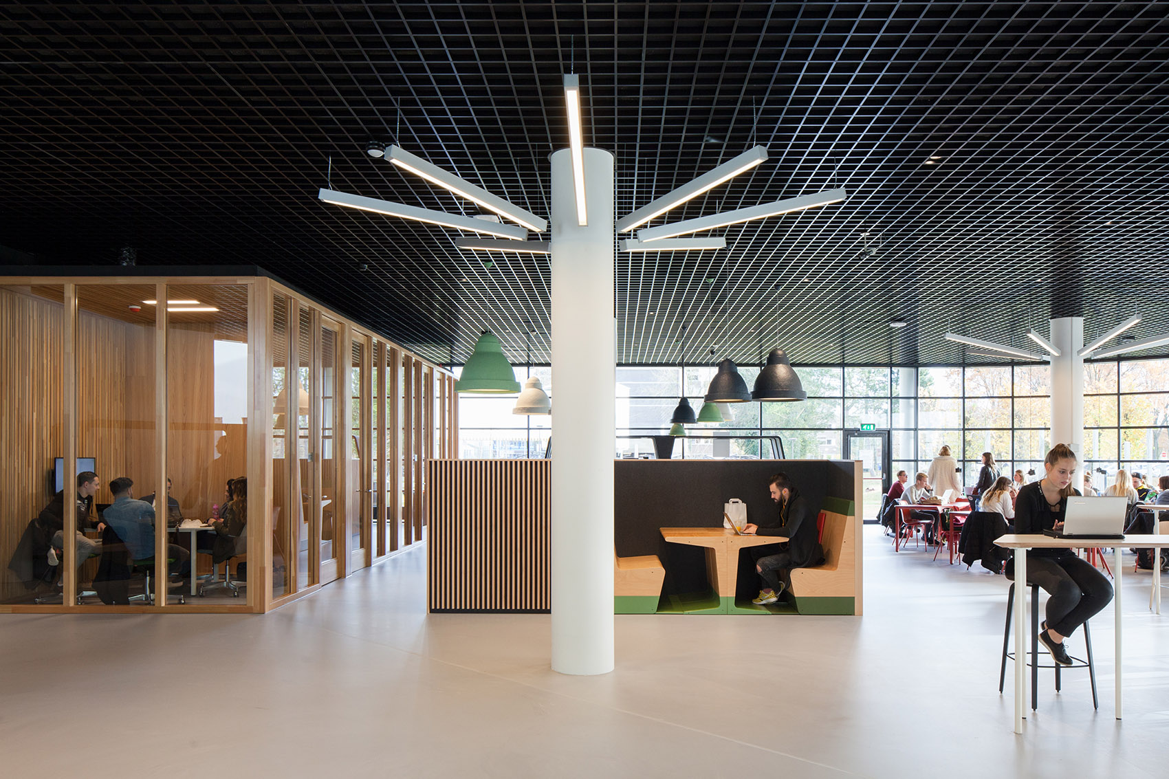 HUBB modular interior concept by Mecanoo and Gispen - 谷德设计网