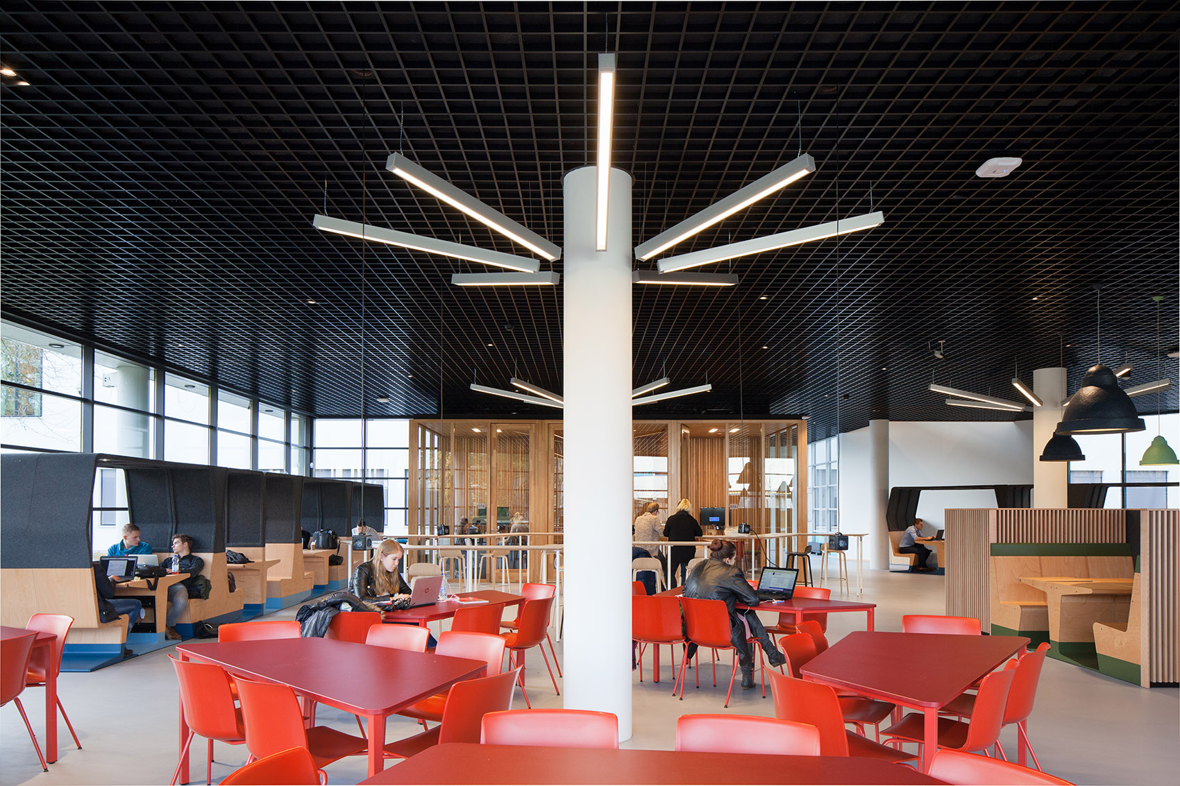 HUBB modular interior concept by Mecanoo and Gispen - 谷德设计网