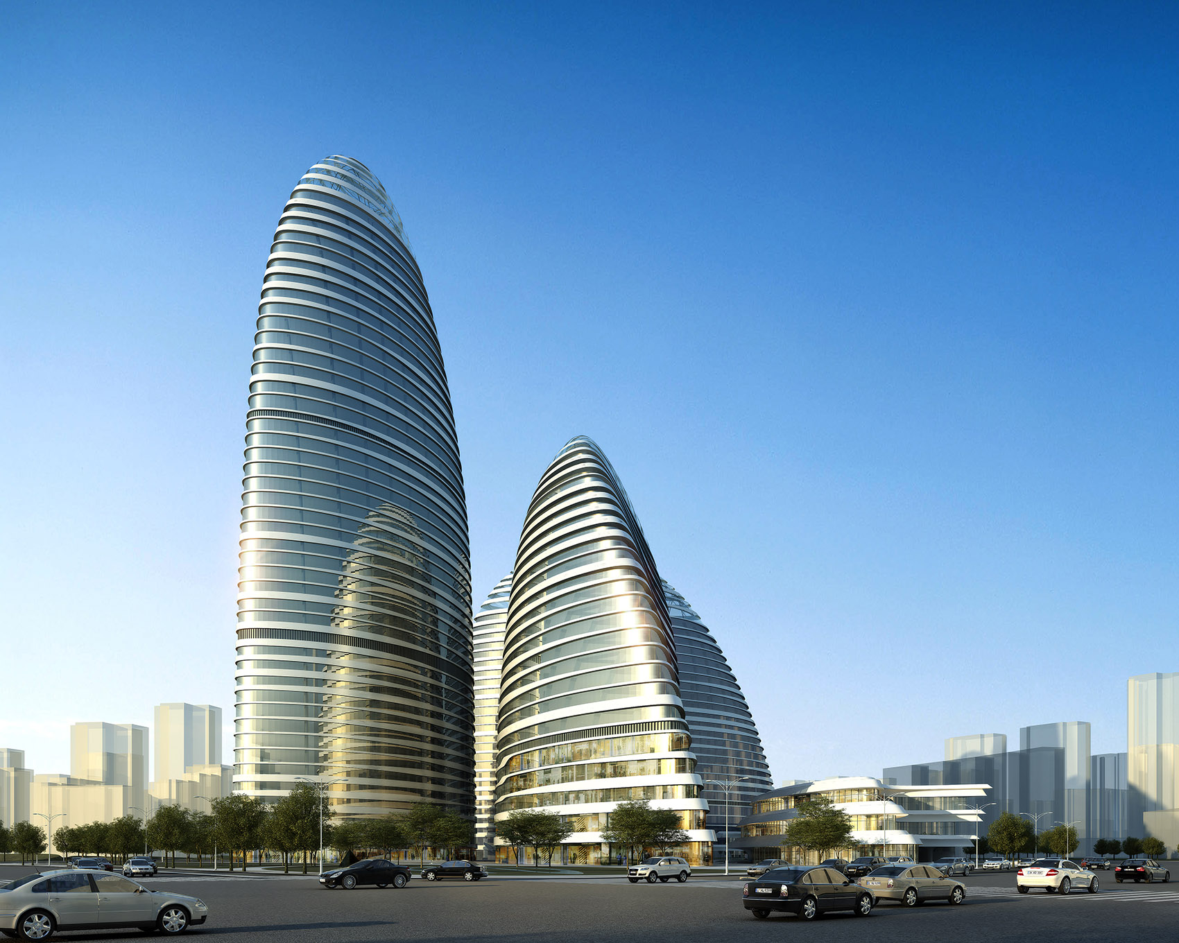 Wangjing Soho wins Zhan Tianyou Award for engineering / Zaha Hadid ...