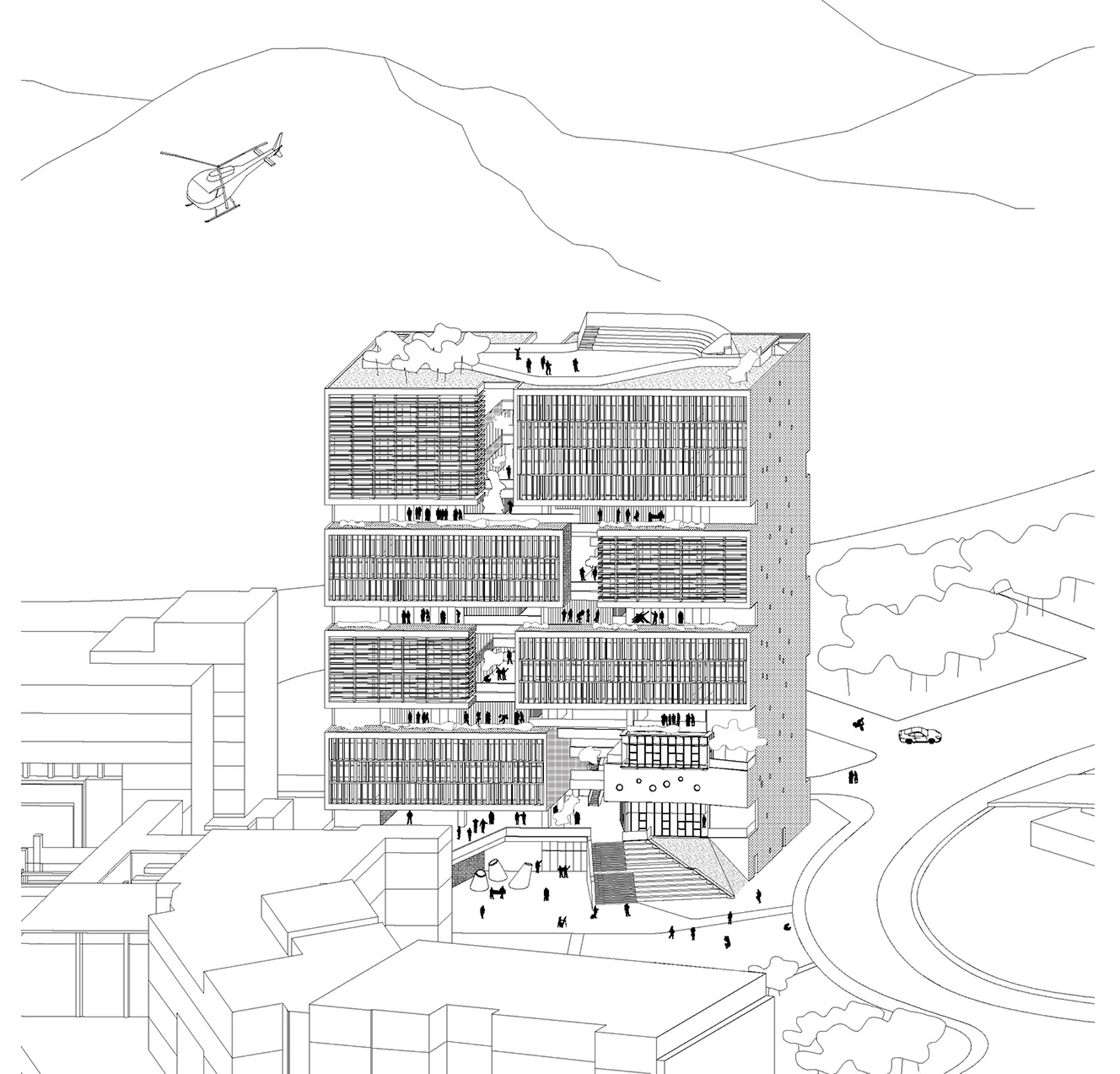 Tsinghua Ocean Center By OPEN - 谷德设计网