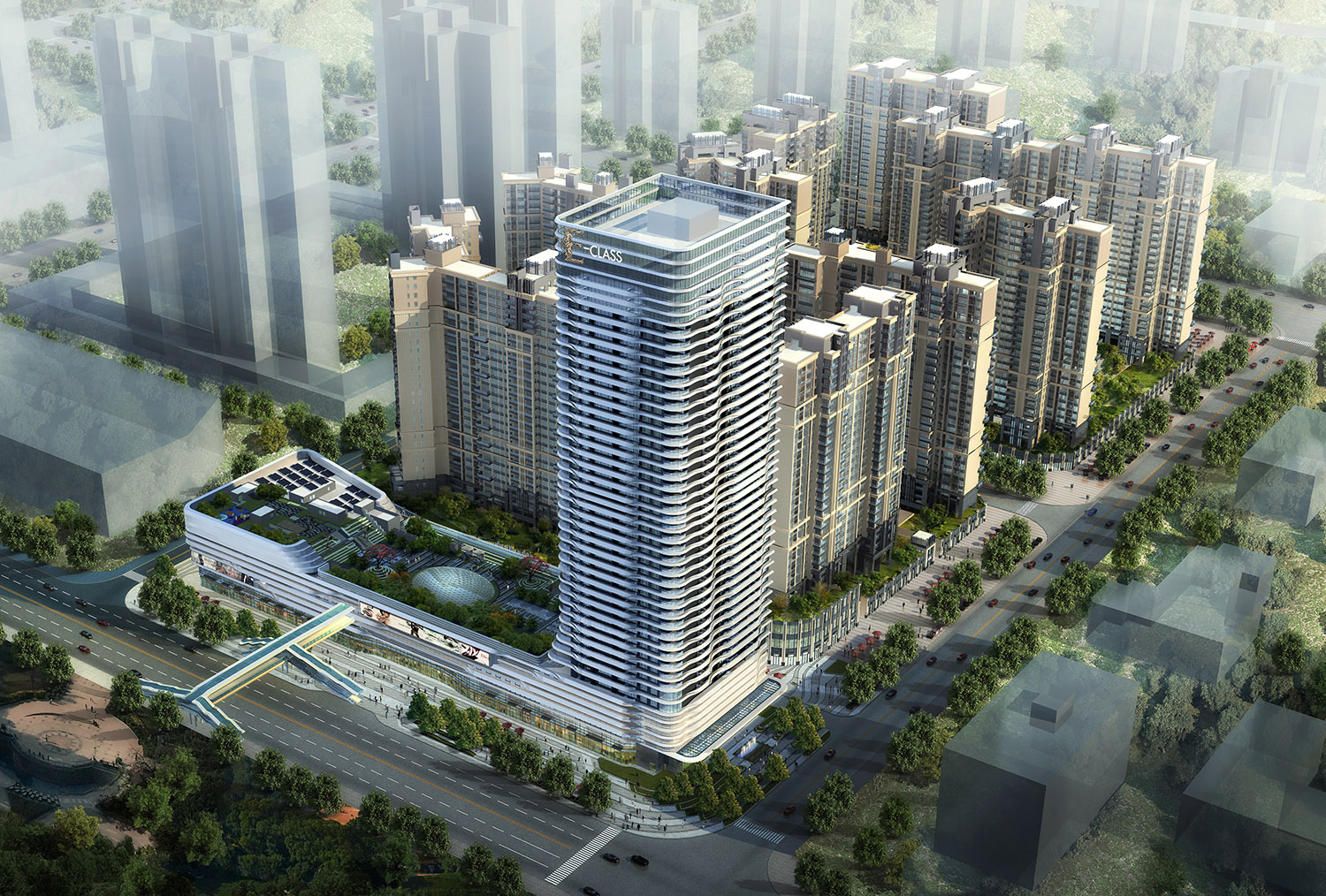 Central Park Commercial Complex in Shenzhen, China by Australia PT ...