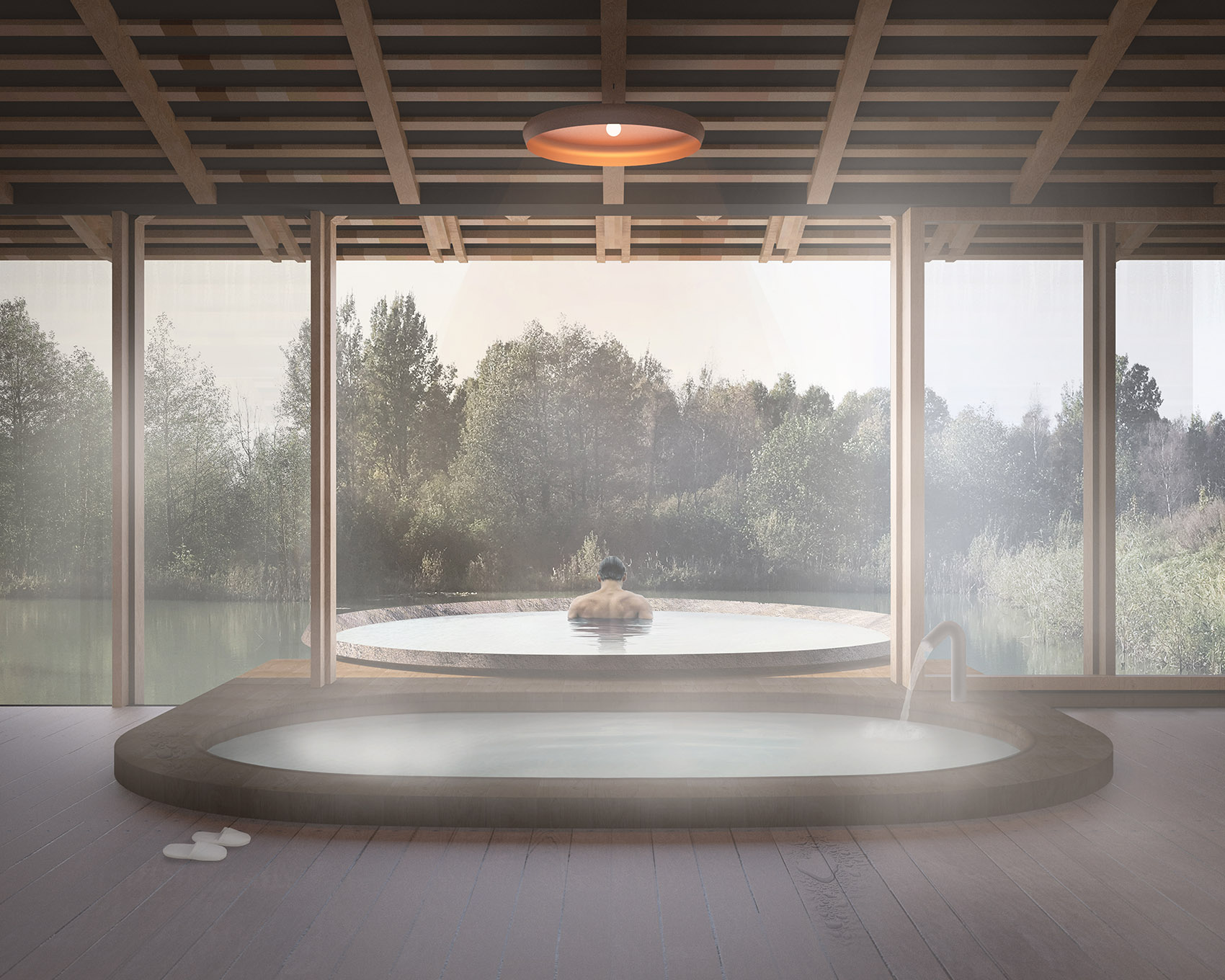 Blue Clay Country Spa By Mangyuan Wang and Ashley Clayton - 谷德设计网