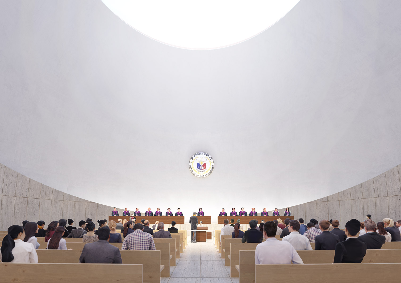 Philippine Supreme Court Proposal / CAZA - 谷德设计网