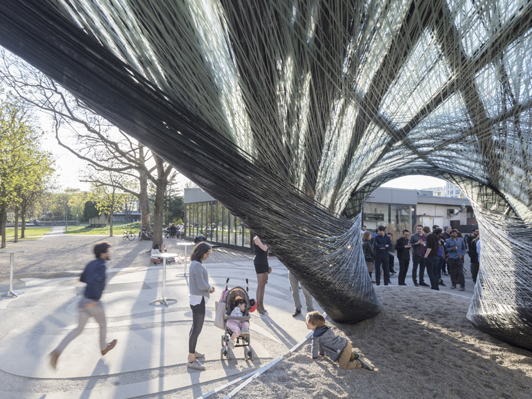 ICD/ITKE Research Pavilion 2016-17 By University of Stuttgart - 谷德设计网