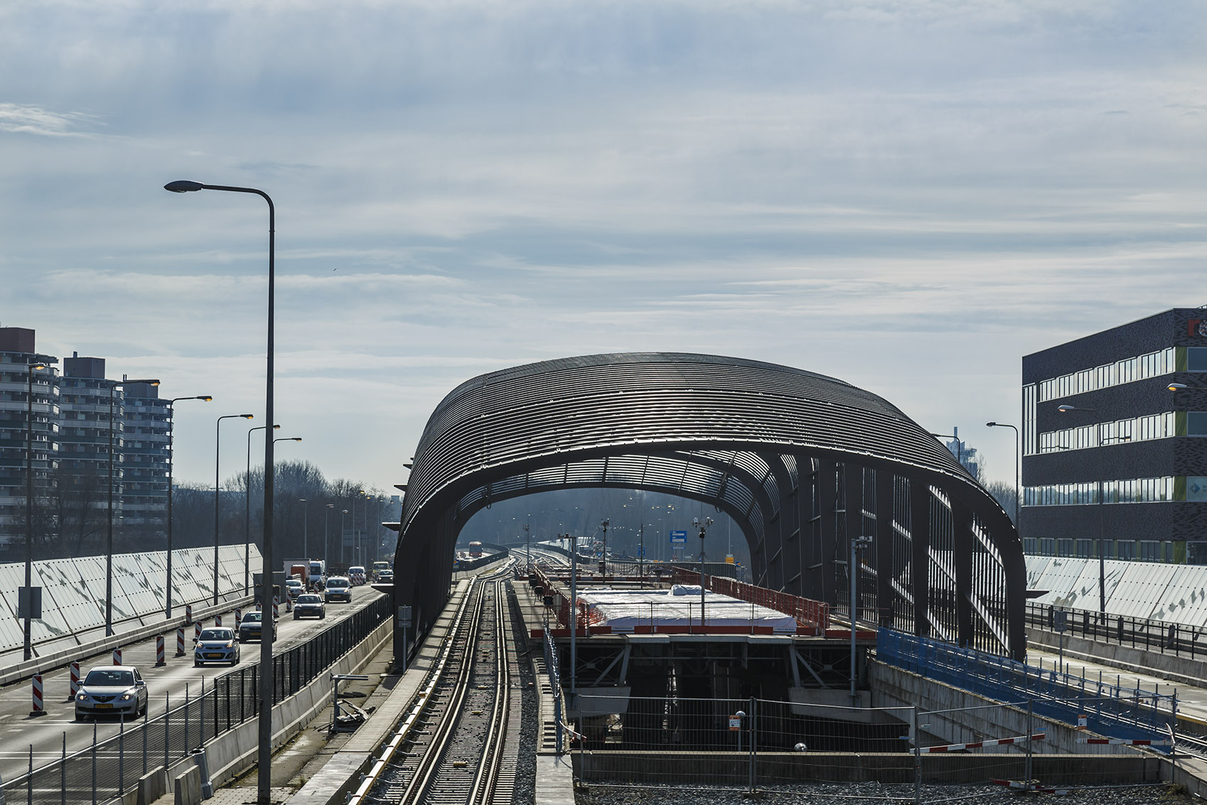 The North-south Metro Line of Amsterdam by Benthem Crouwel Architects ...