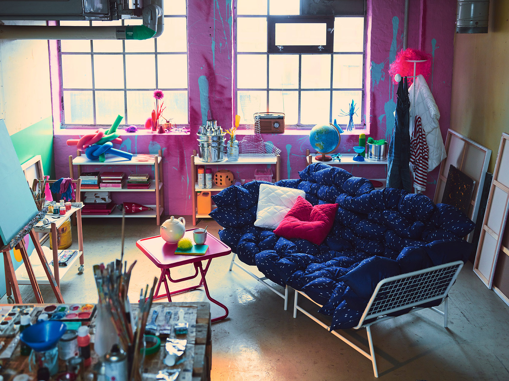 Row Comfort Chair, Ikea PS Sofa 2017/ Studio Truly Truly - 谷德设计网