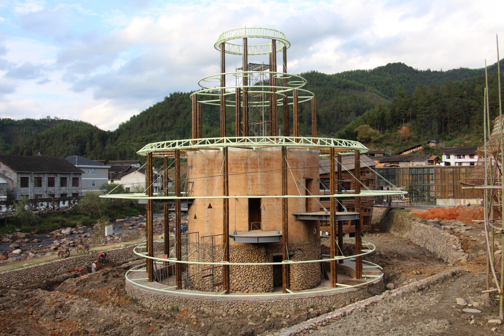 Bamboo Hostels China / Studio Anna Heringer - 谷德设计网