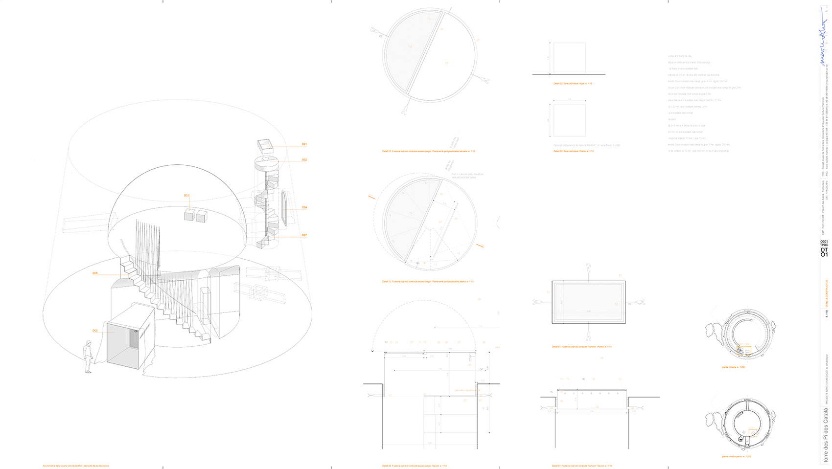 RESTORATION OF ‘PI DES CATALÀ’ TOWER By Marià Castelló Martínez - 谷德设计网