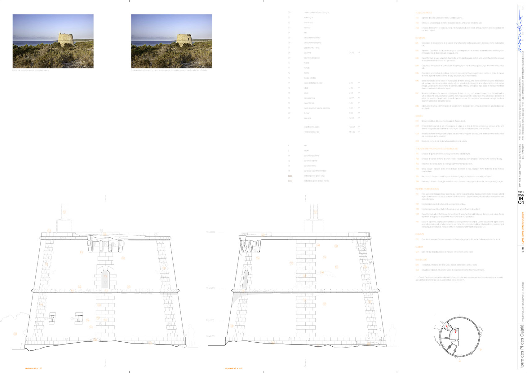 RESTORATION OF ‘PI DES CATALÀ’ TOWER By Marià Castelló Martínez - 谷德设计网