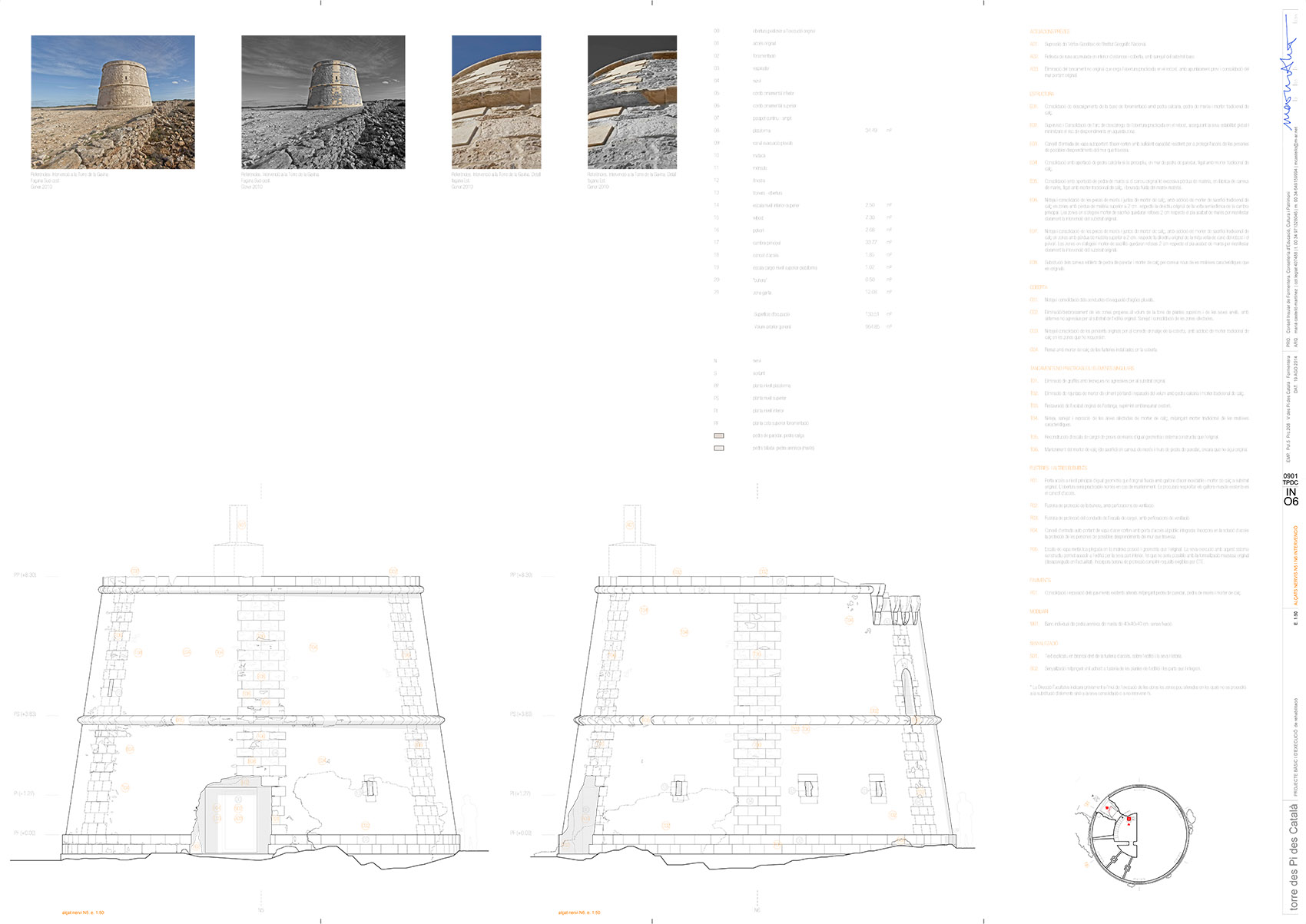 RESTORATION OF ‘PI DES CATALÀ’ TOWER By Marià Castelló Martínez - 谷德设计网
