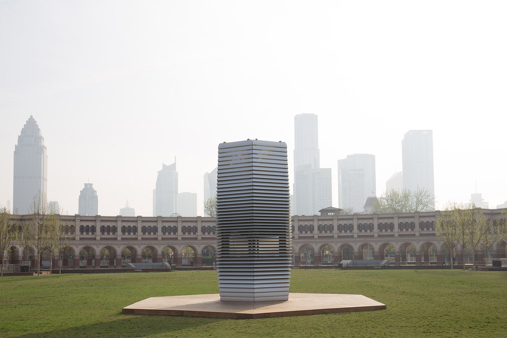 The Latest Achievement of Smog Free Project in Tianjin, China by Studio ...