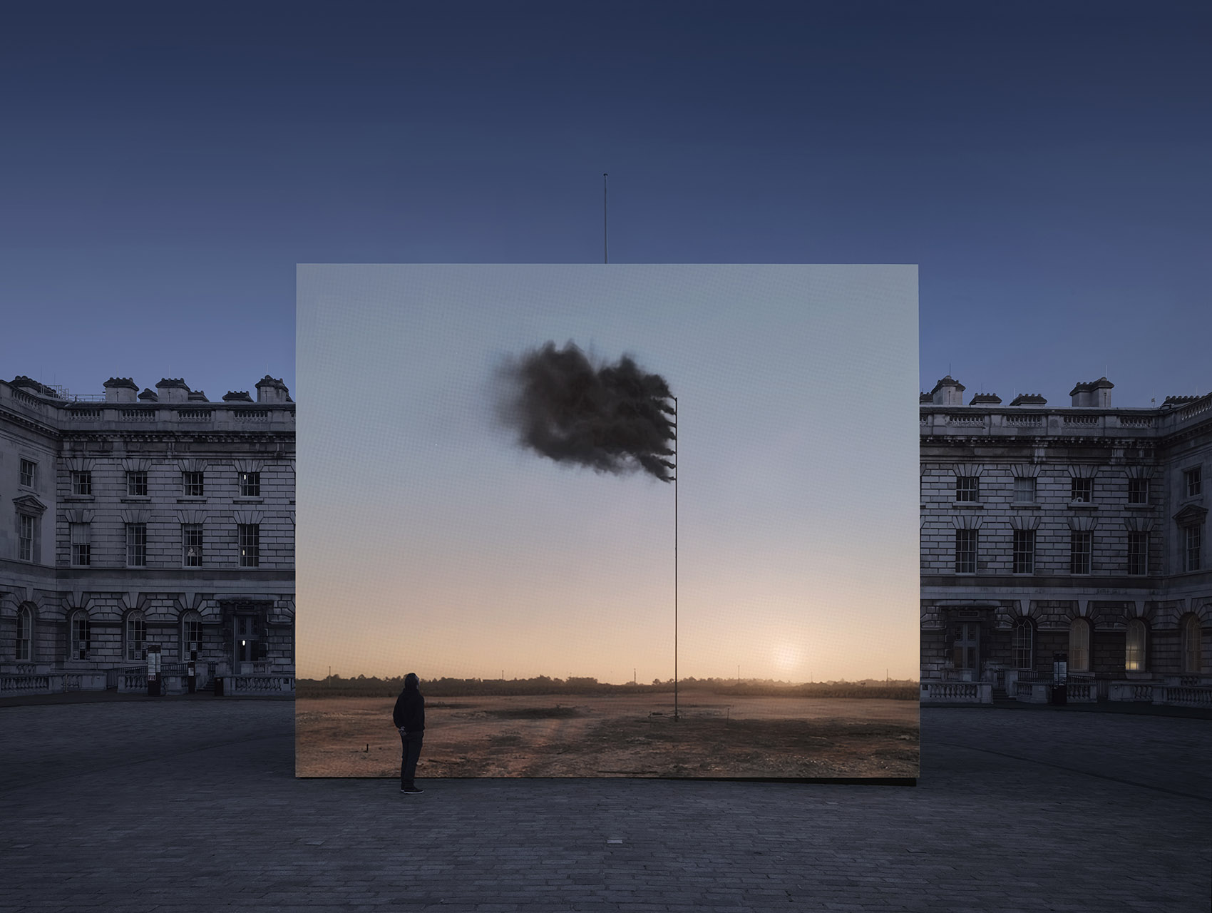 Western Flag By John Gerrard - 谷德设计网