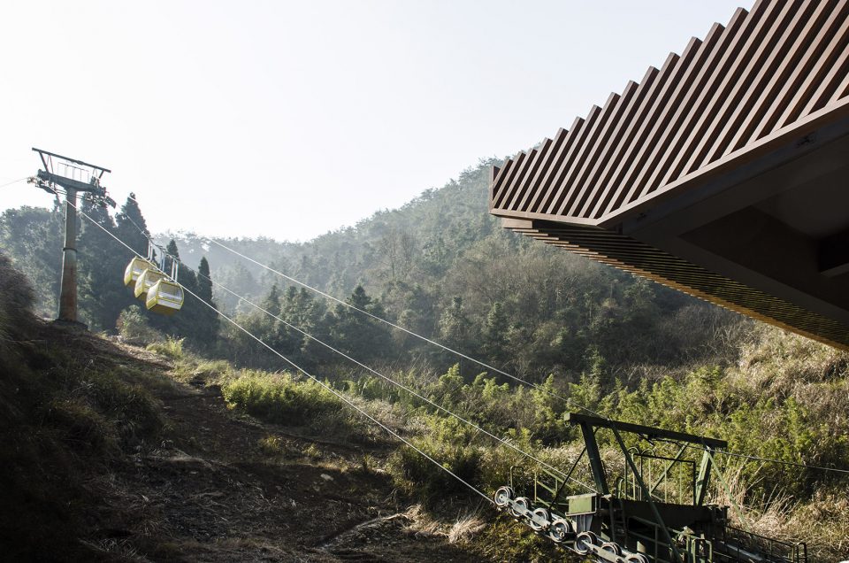 Emergent Structural Geometry: Qiandao Lake Cable Car Station by Archi ...
