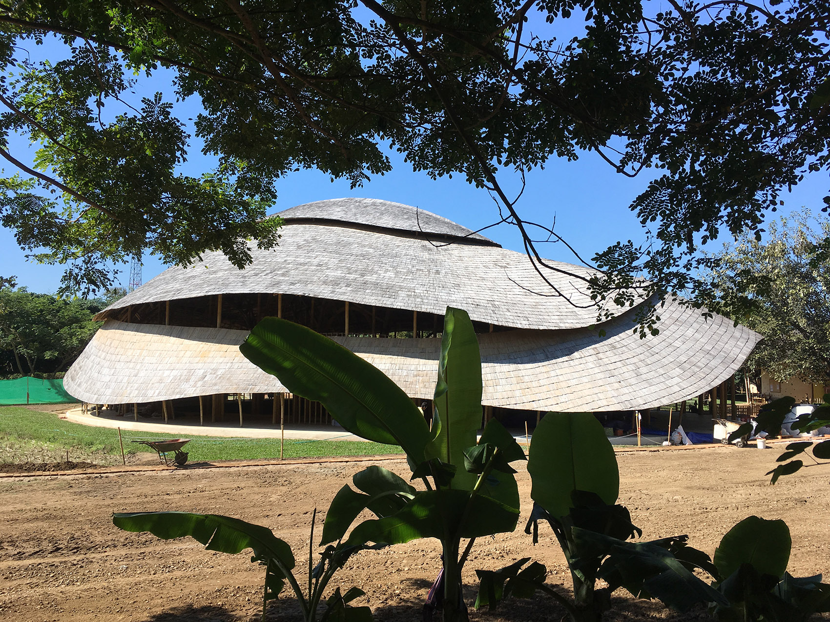 Bamboo Sports Hall for Panyaden International School, Thailand by ...