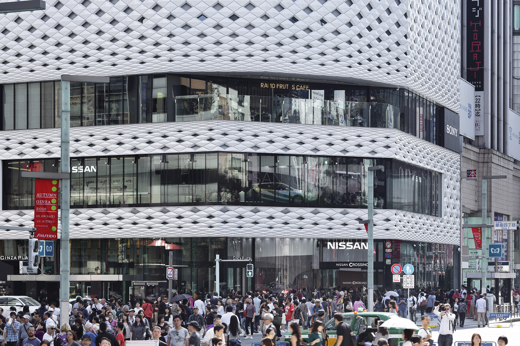 Ginza Place, Tokyo by Klein Dytham architecture - 谷德设计网