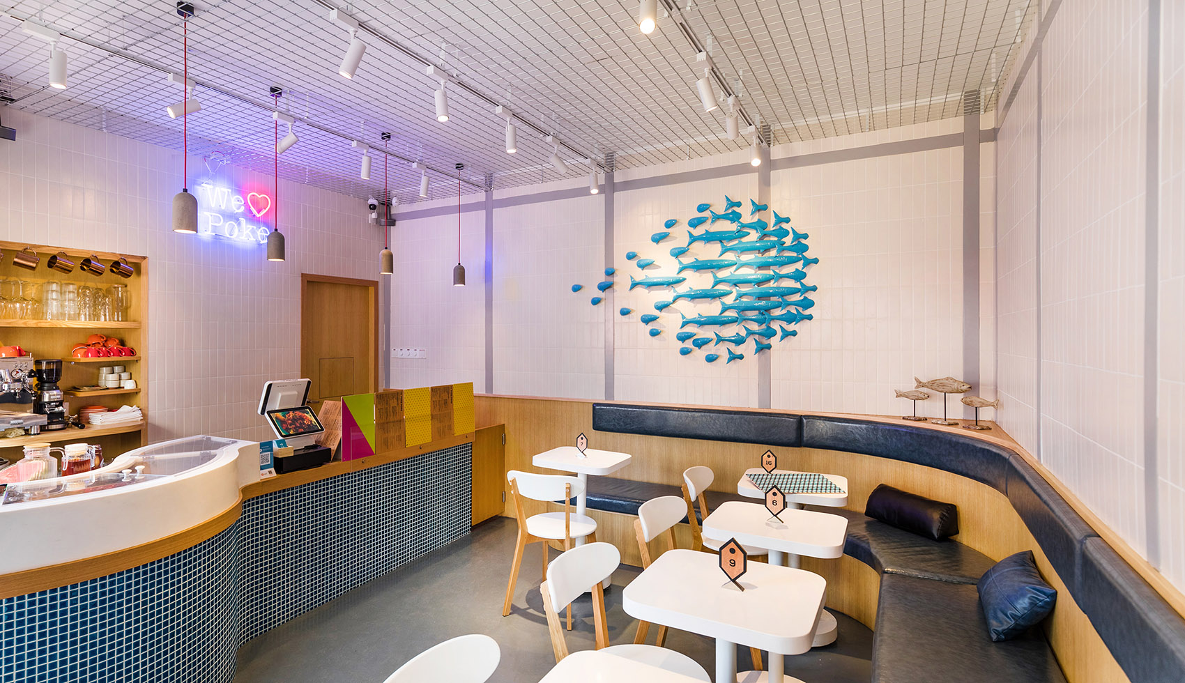 POKE POKE restaurant, Shanghai by STUDIO DOHO - 谷德设计网