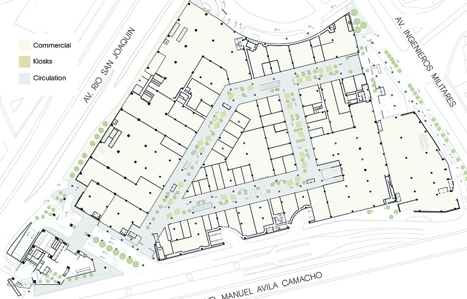 Parque Toreo, Mexico by Sordo Madaleno Arquitectos - 谷德设计网