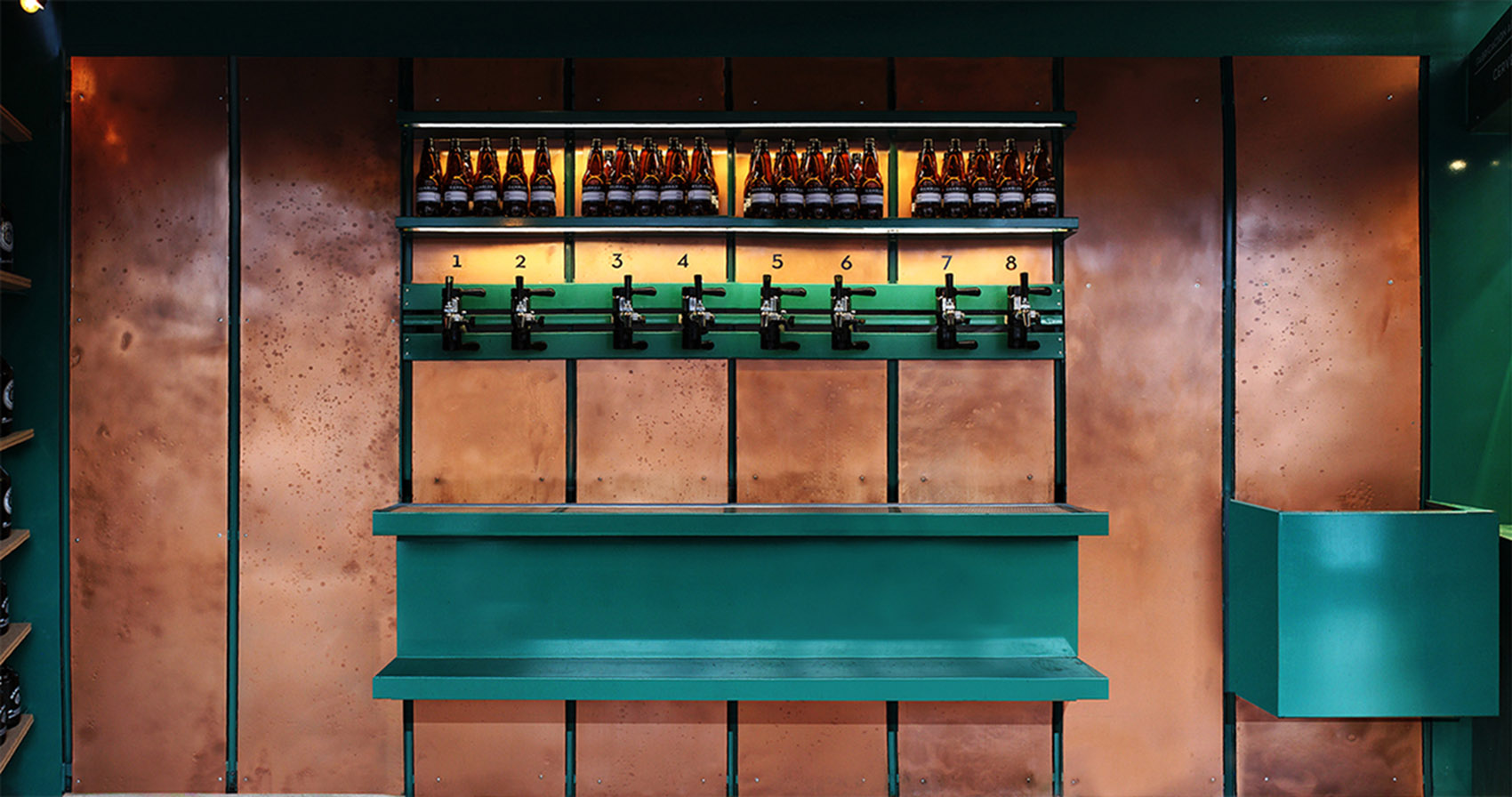 Gambler-crafted beer store by Carbono Atelier - 谷德设计网
