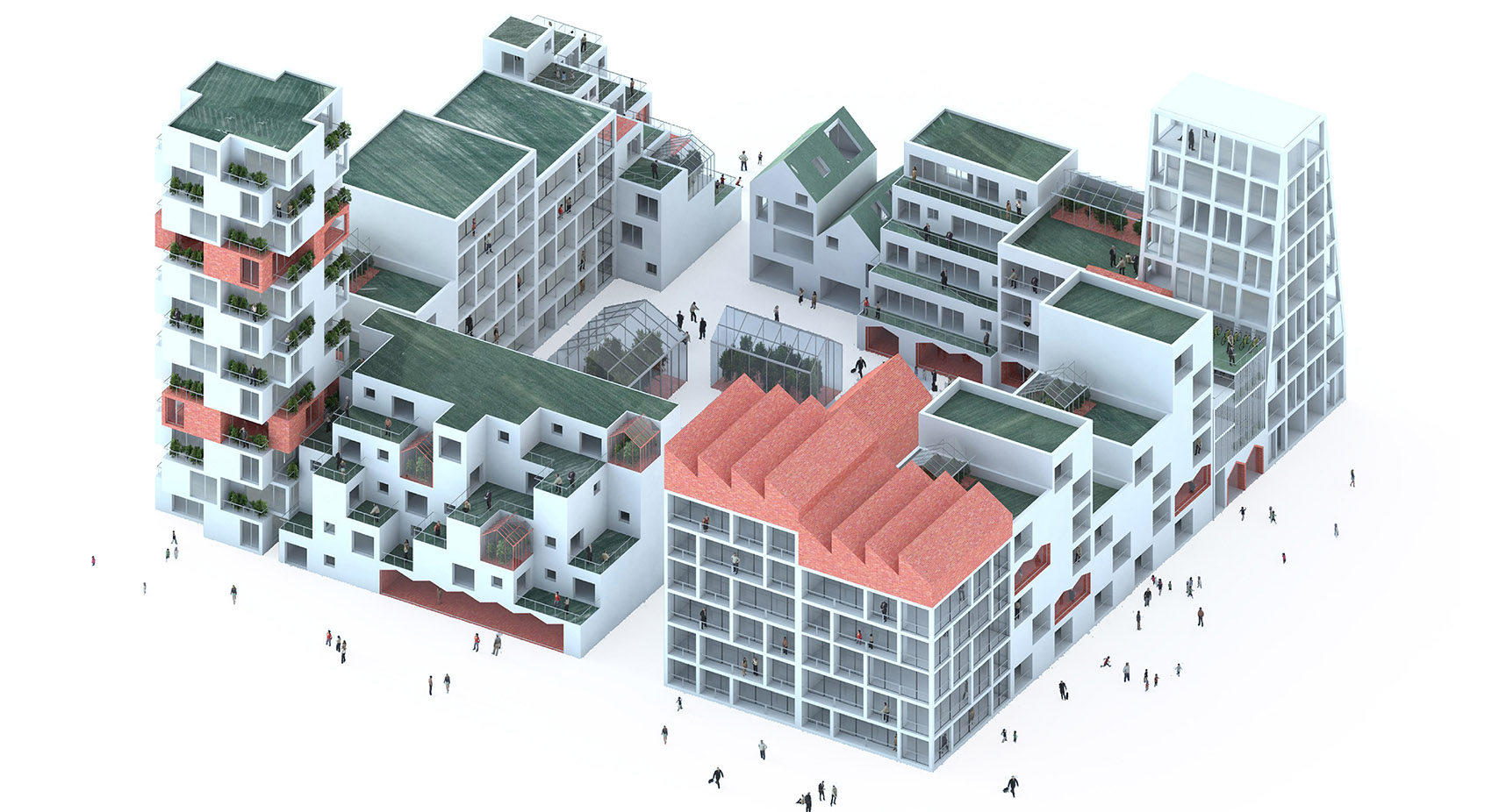 Aviapolis Urban Blocks by Mandaworks+MASSLAB - 谷德设计网