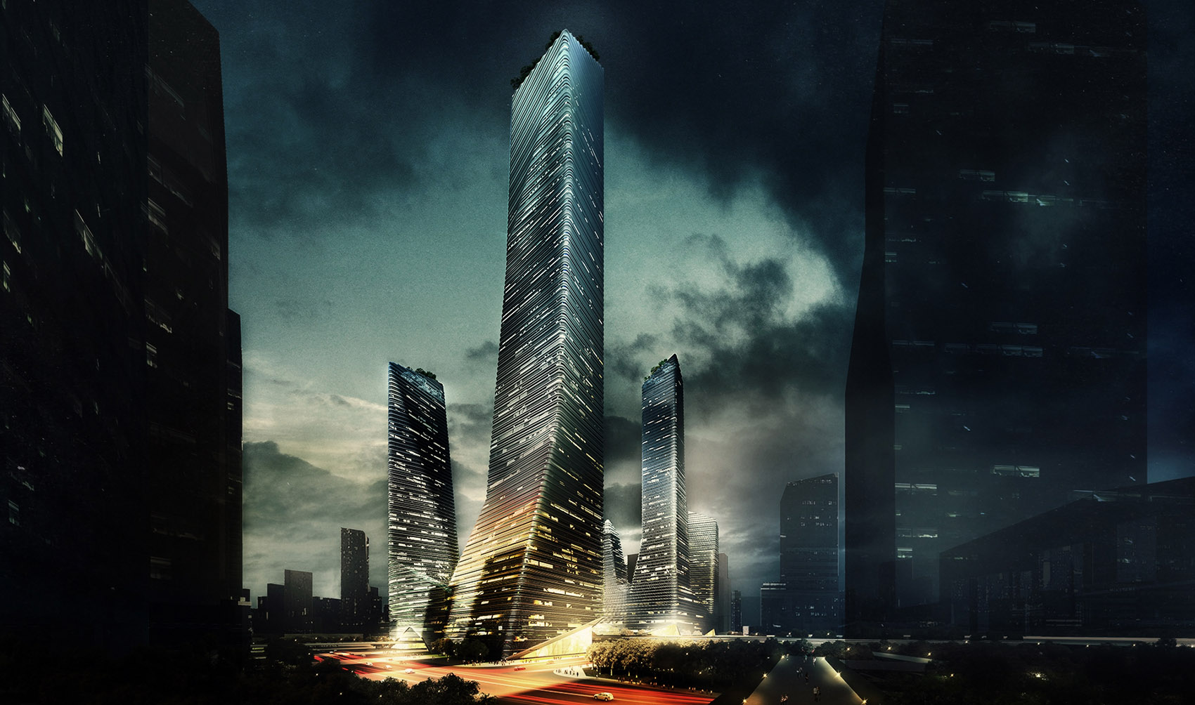 Design of Super City Portal in Shenzhen North Station by IAPA - 谷德设计网