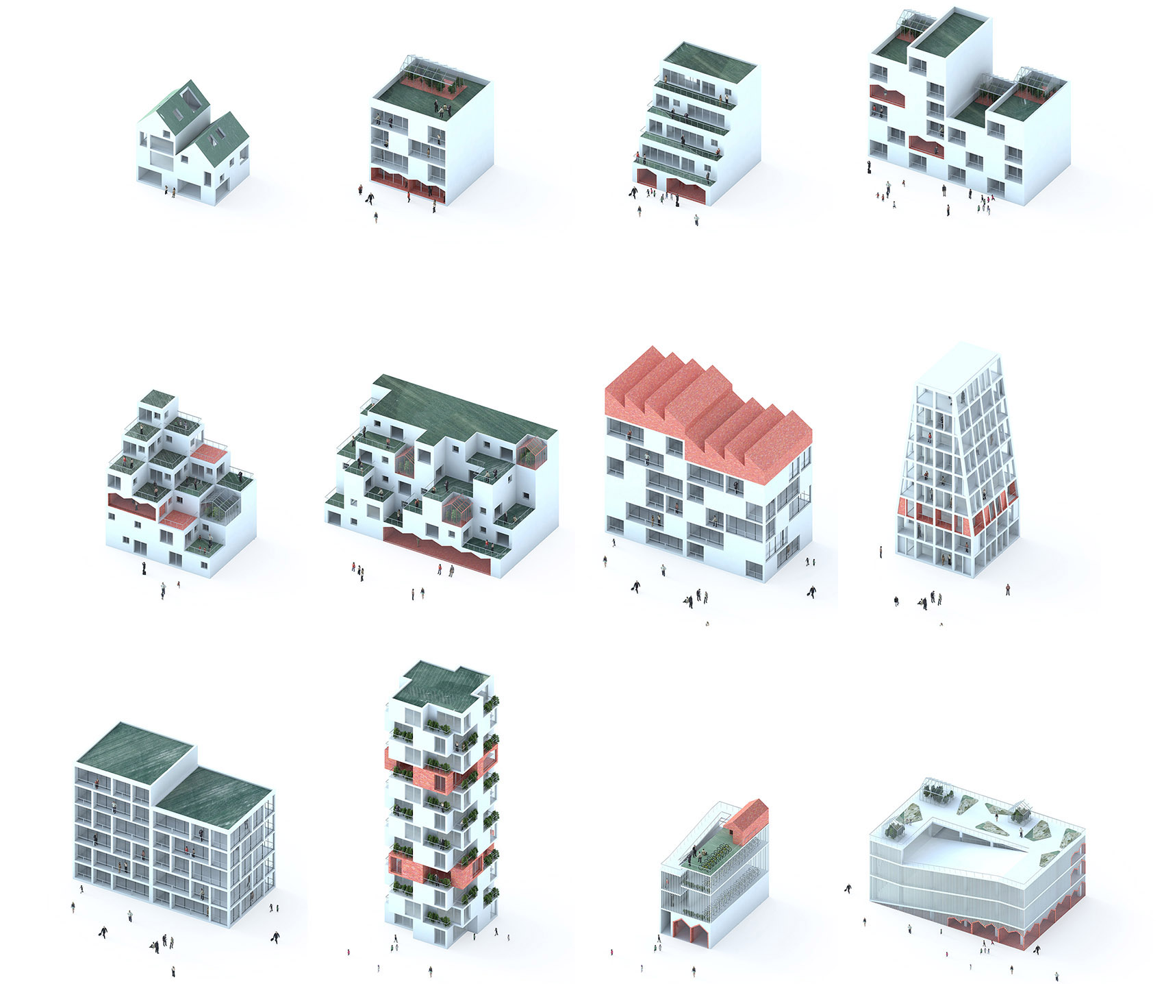 Aviapolis Urban Blocks by Mandaworks+MASSLAB - 谷德设计网