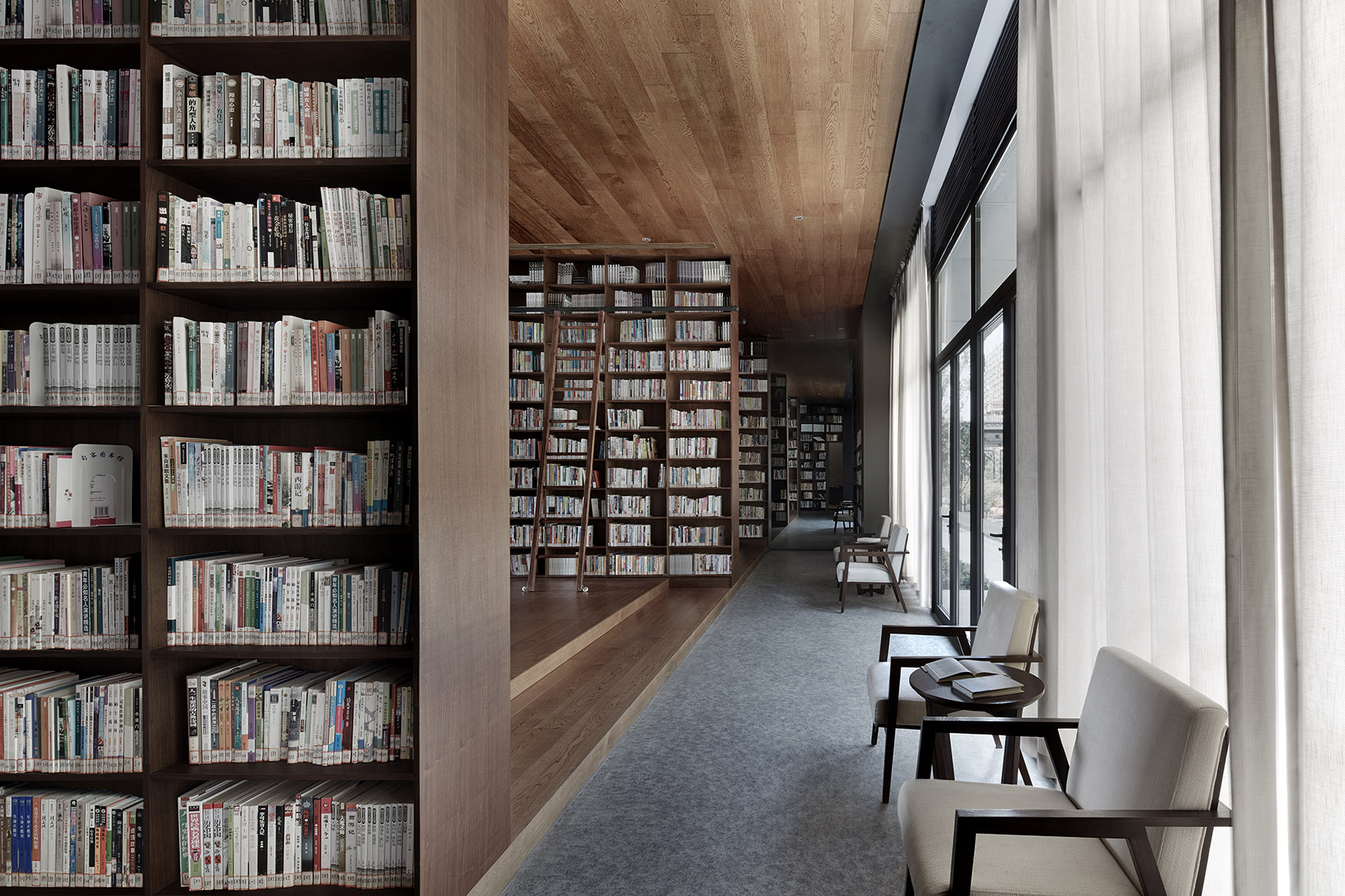 Jurong Library- Jinke Branch, Nanjing, China By YI+MU - 谷德设计网