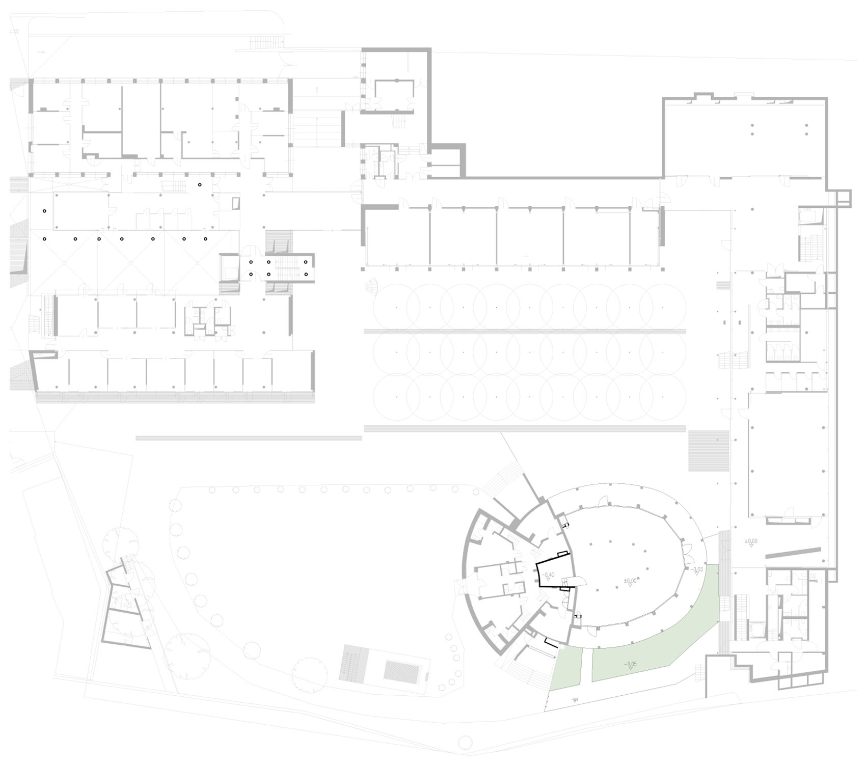 The New Lunch Room of “Ex-GIL” by Roland Baldi architects and Elena ...