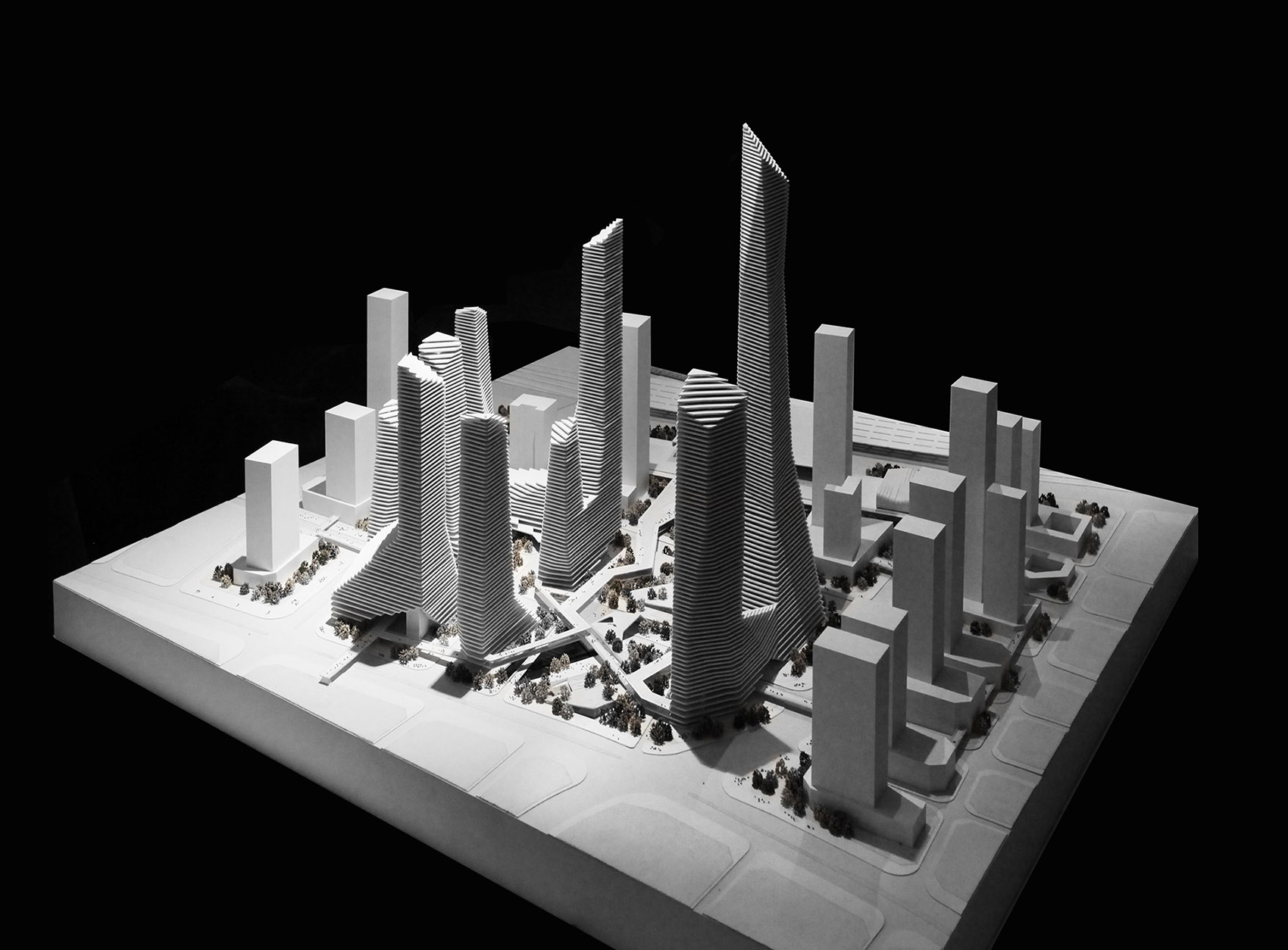 Design of Super City Portal in Shenzhen North Station by IAPA - 谷德设计网