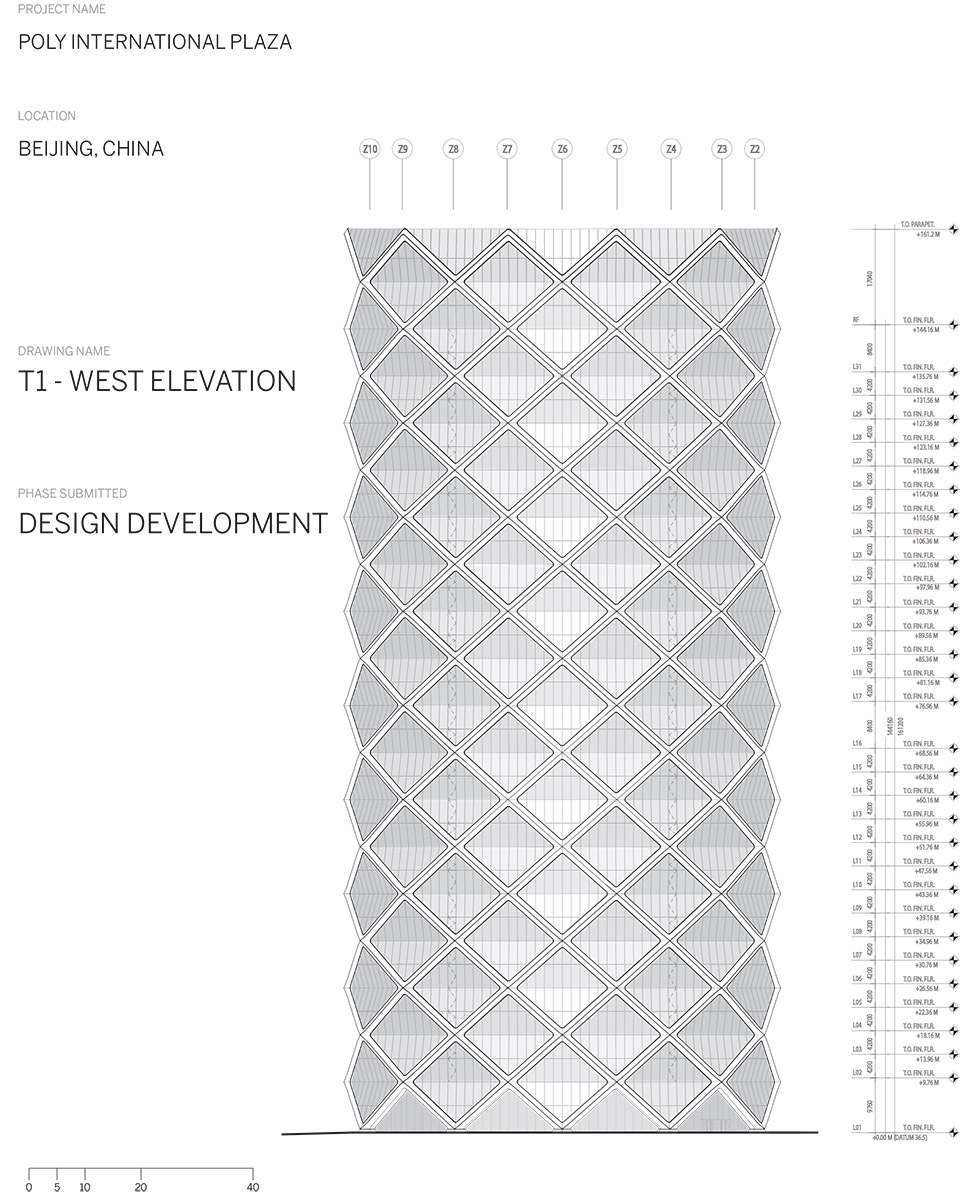 Poly International Plaza, Beijing By SOM - 谷德设计网