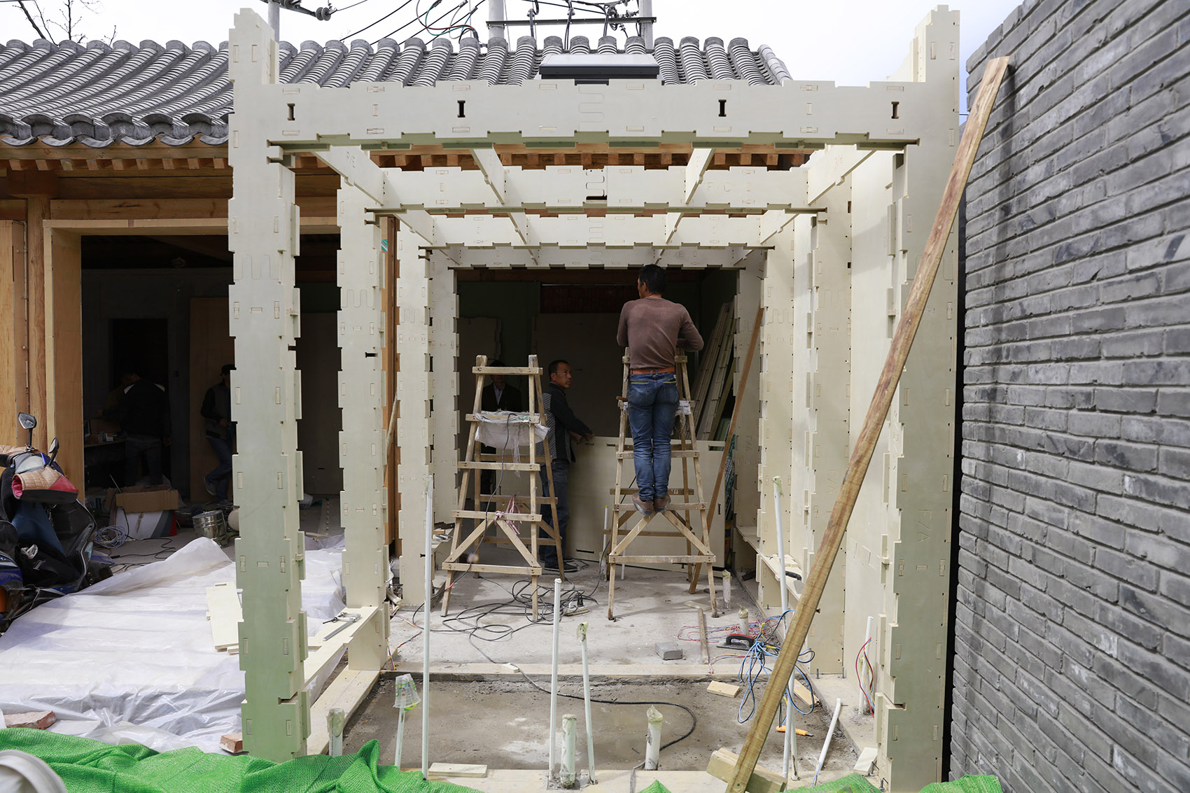 Baitasi House of the Future, China, by dot Architects - 谷德设计网