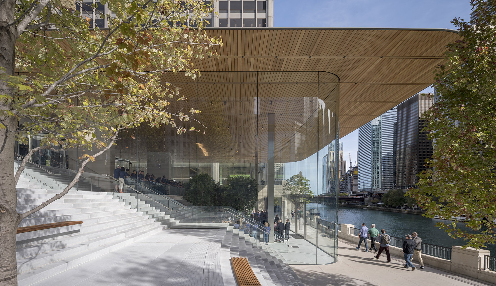 Apple Michigan Avenue By Foster + Partners - 谷德设计网