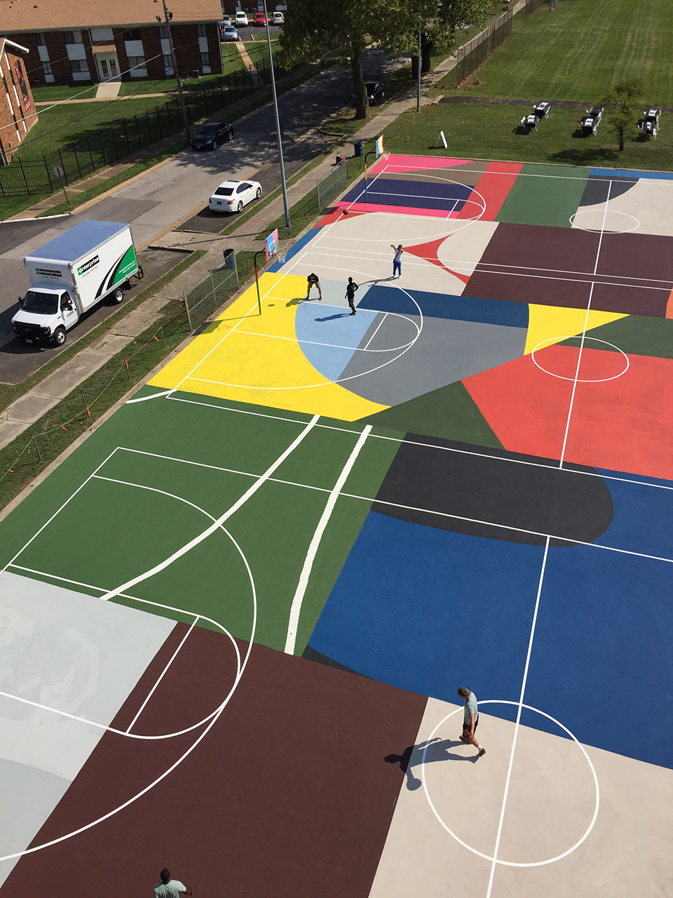 Backboard By BETTER BASKETBALL COURTS - 谷德设计网