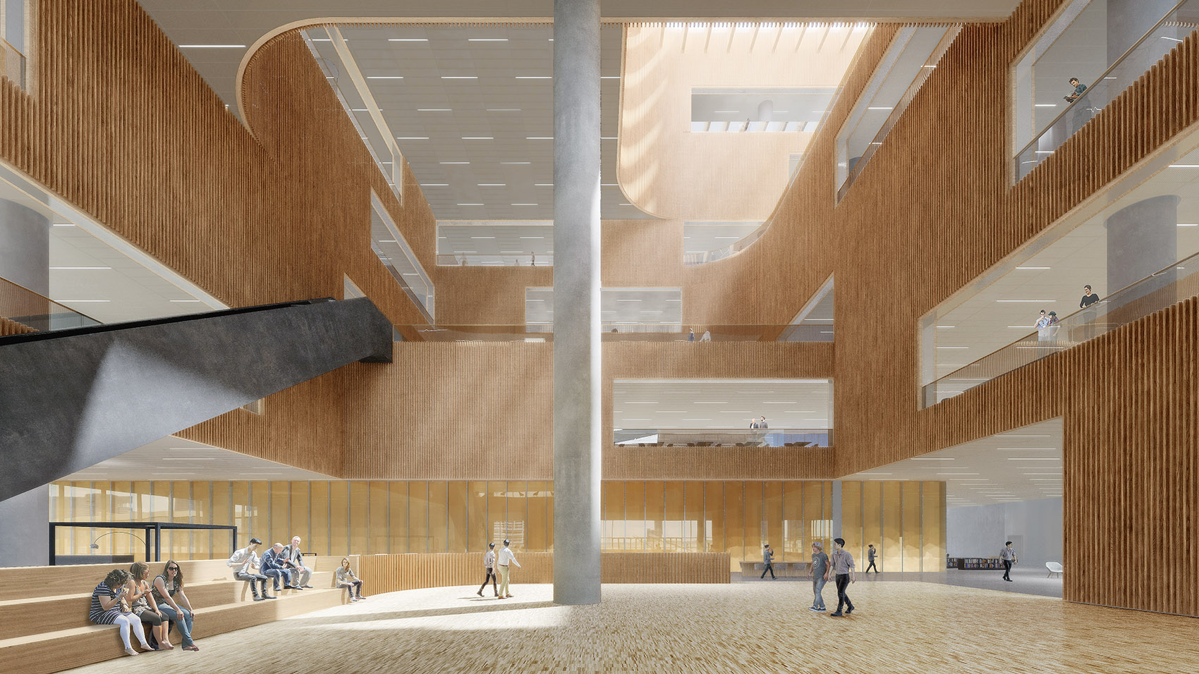 New Shanghai Library East By SHL - 谷德设计网