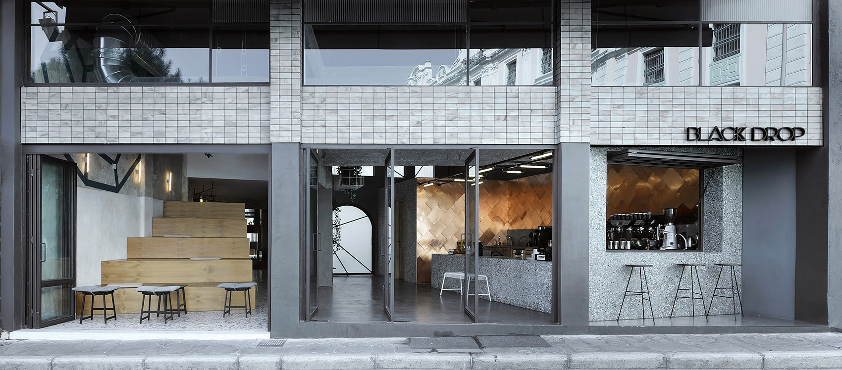 Black drop, Greece By Ark4 lab of architecture - 谷德设计网