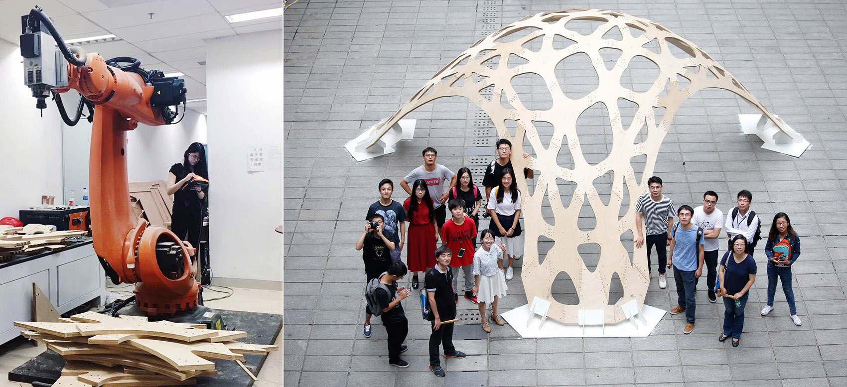 Neuron: Robotic Timber Construction By Inst. AAA, Southeast University - 谷德设计网